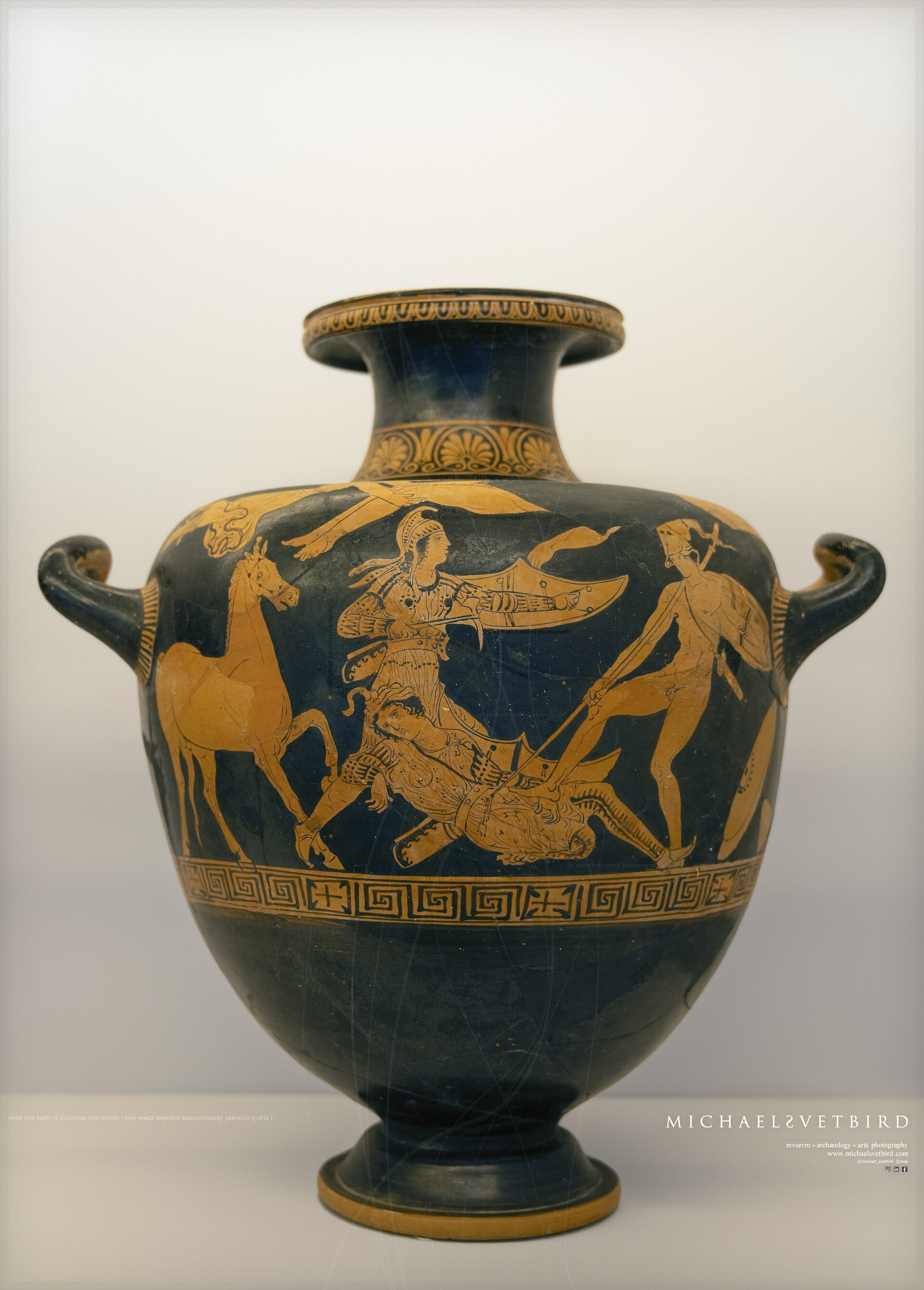 ArtStation - HYDRIA With Amazonomachy I.