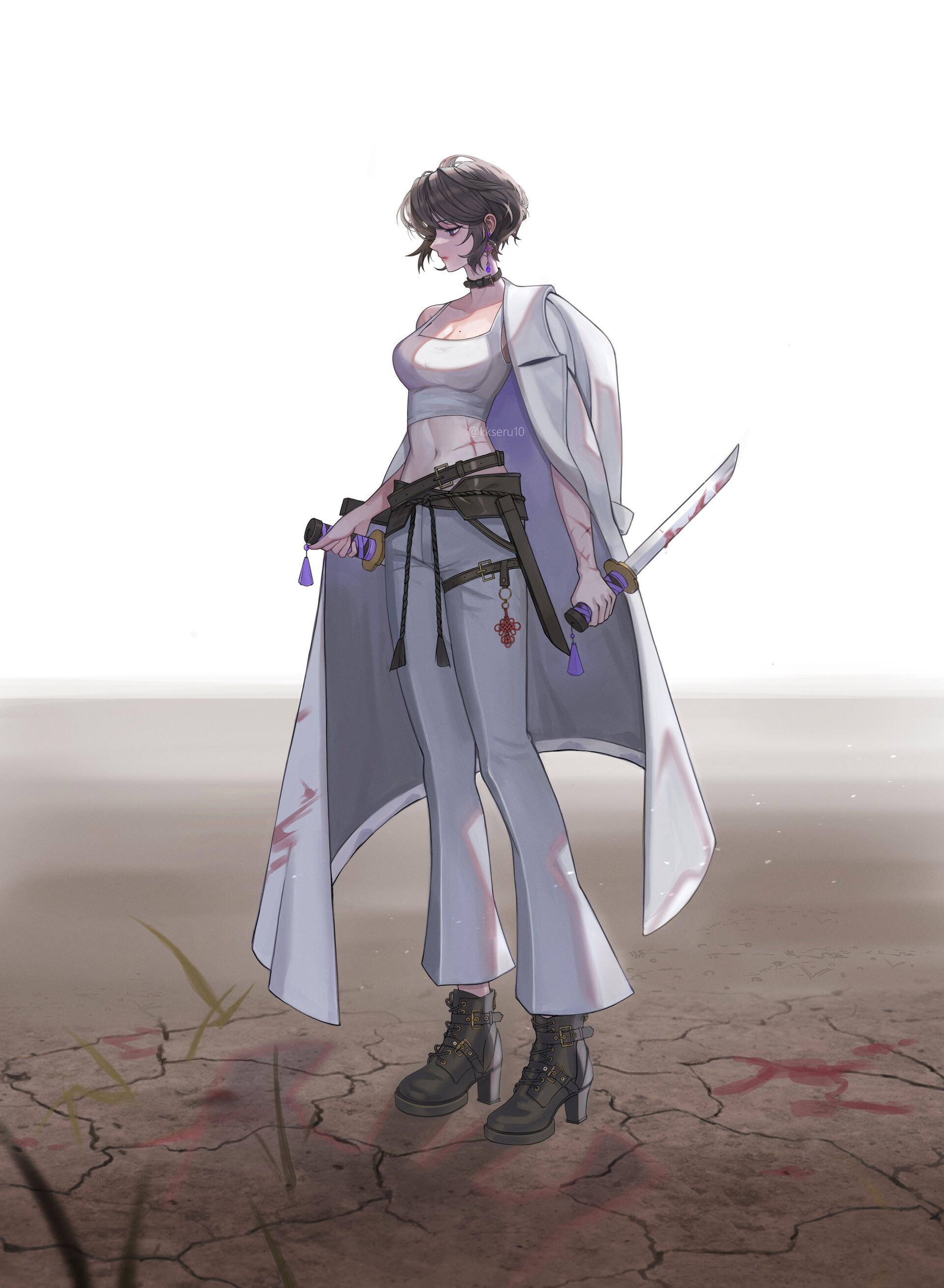 ArtStation - Elegant Dagger Wielder