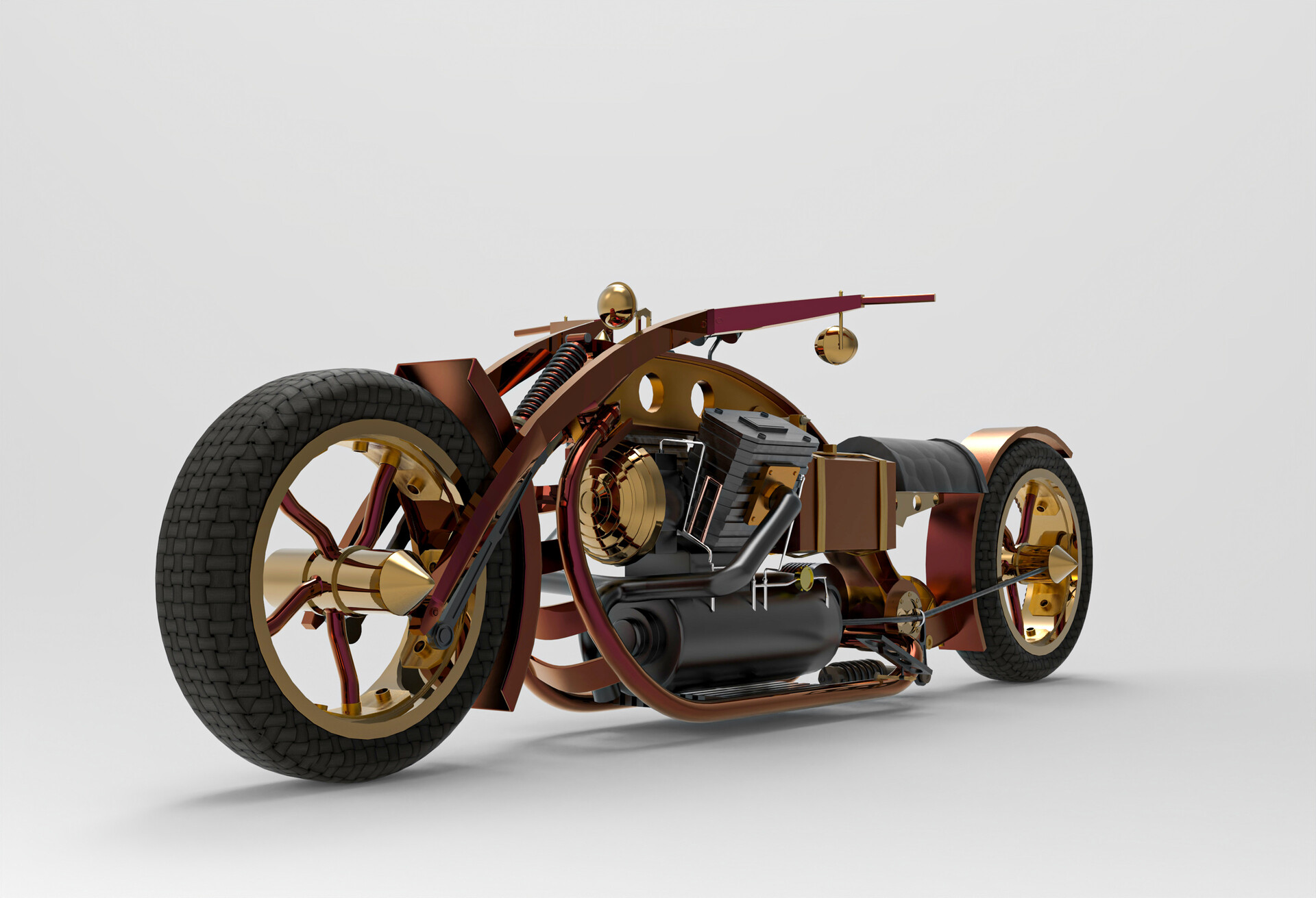 ArtStation - "Steampunk" Bike