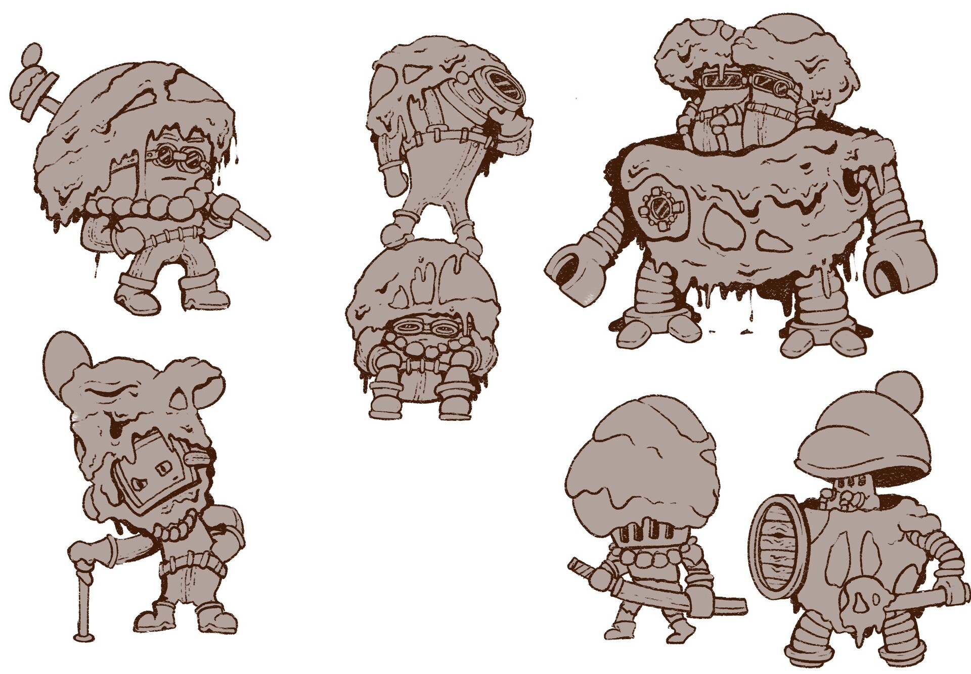 ArtStation - Character and village
