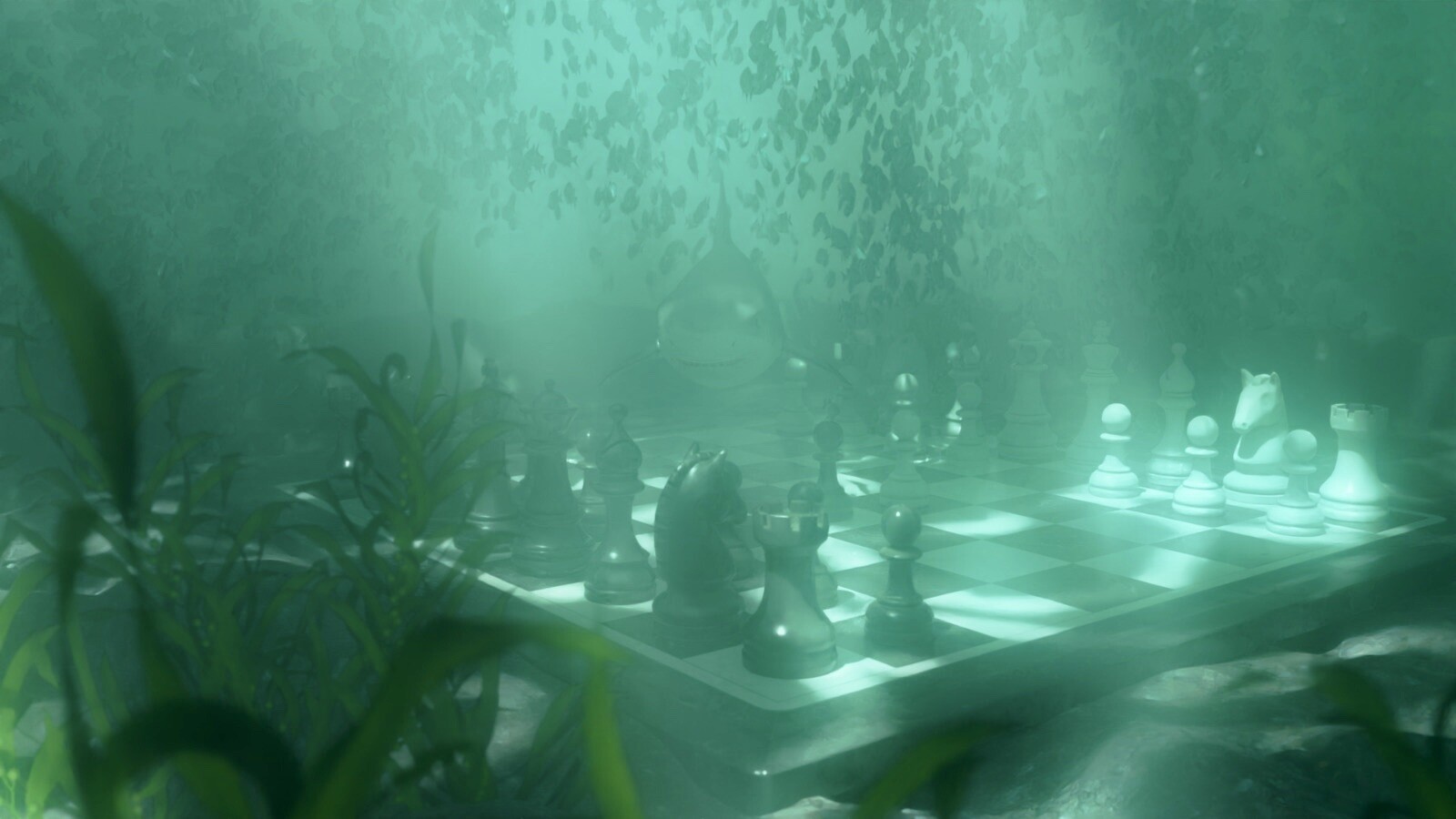 ArtStation - Under ocean chess