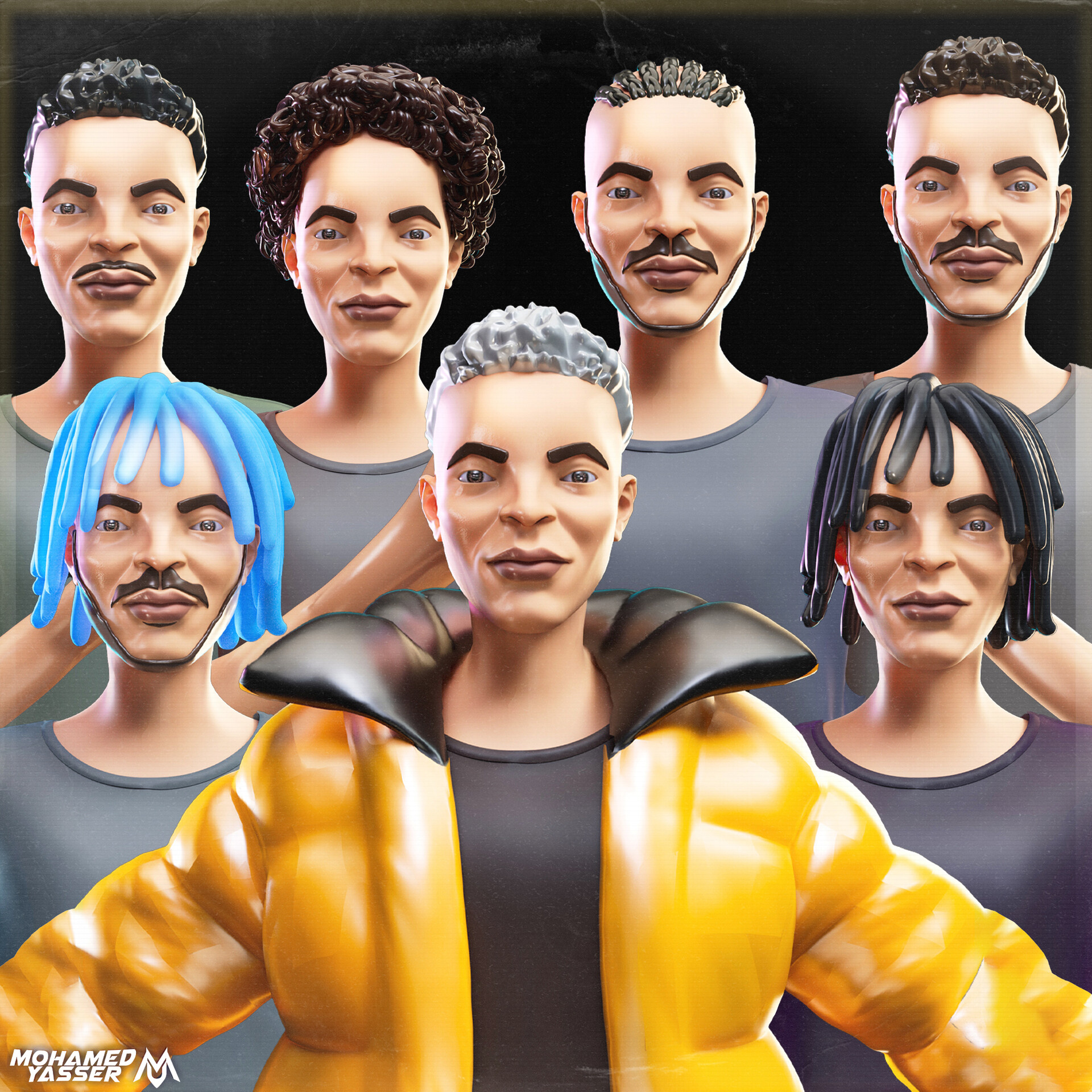 ArtStation - Wegz 3D Characters