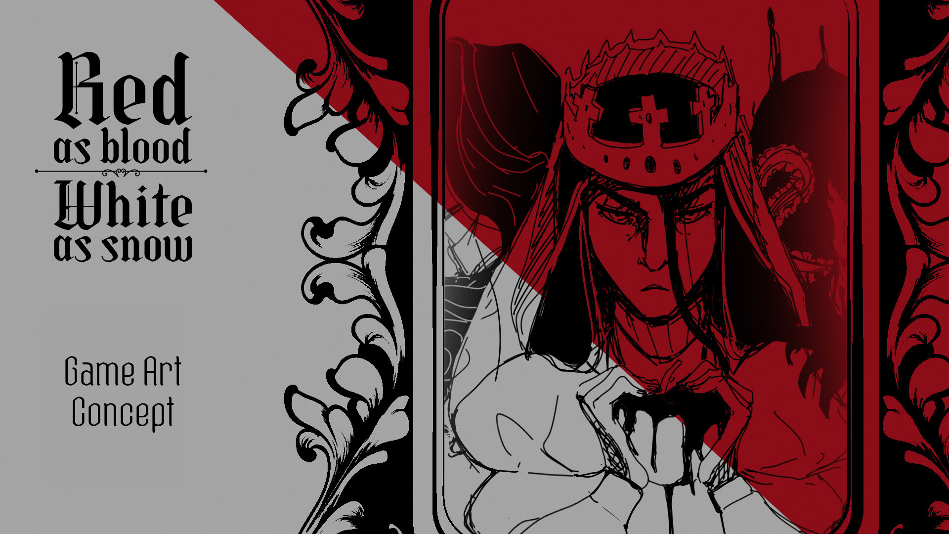 ArtStation - Red as Blood - Game Concept