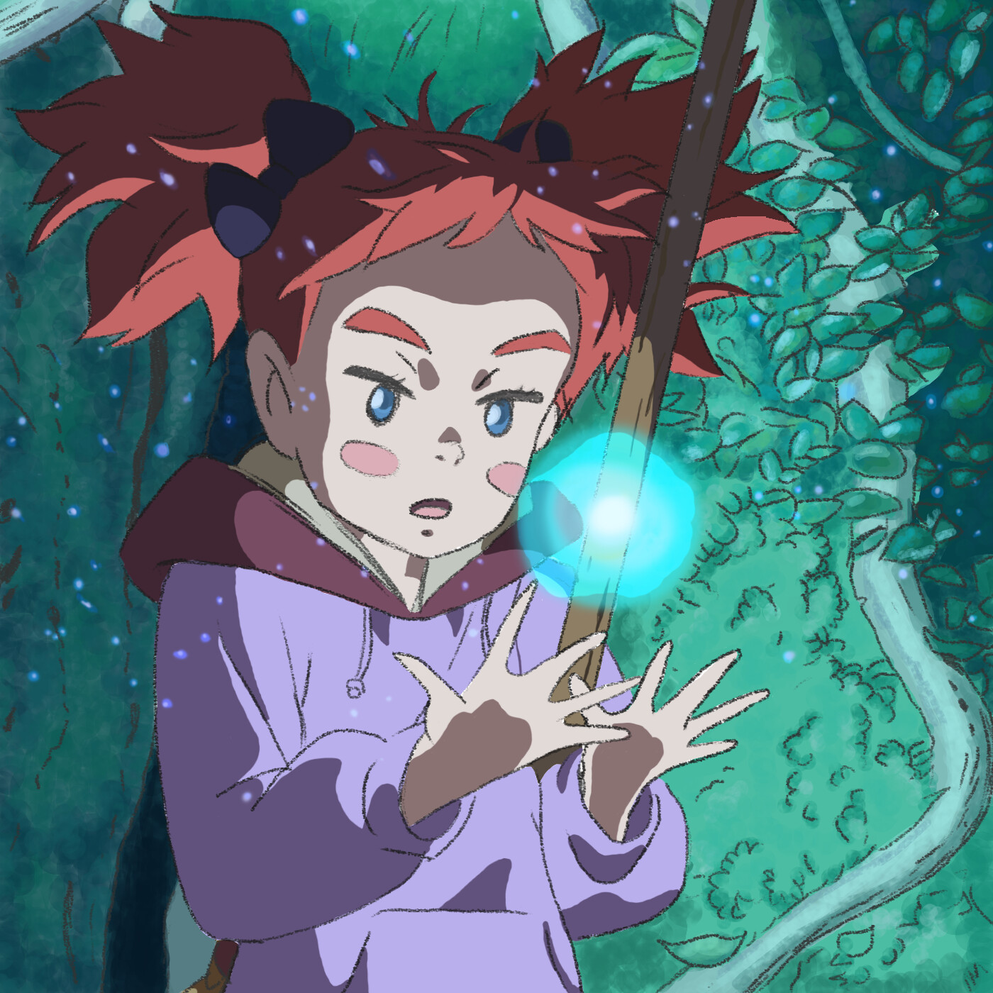 Sofia Ritter - Mary and the Witch’s Flower fanart by SOYATTA