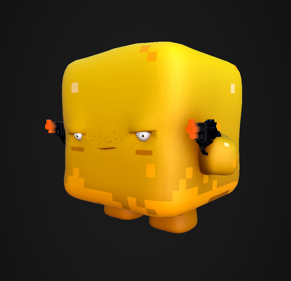 ArtStation - CubeBoy Stylized Character