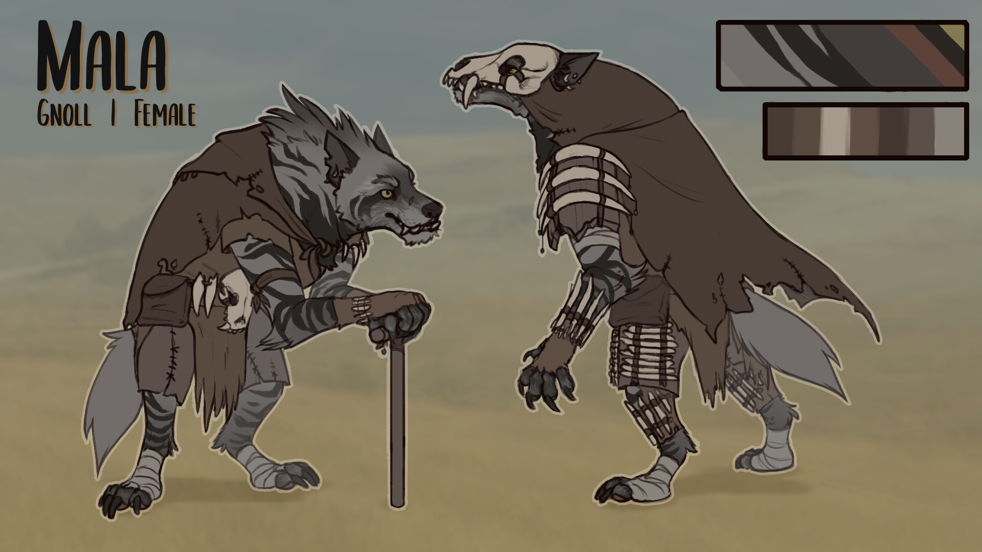 ArtStation - Gnoll Character Design