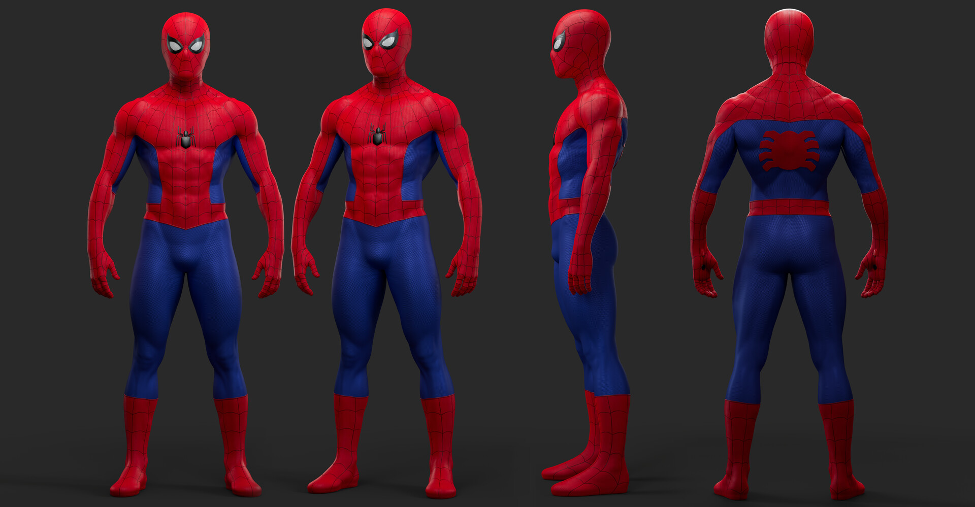 ArtStation - Spidey 1963 WIP
