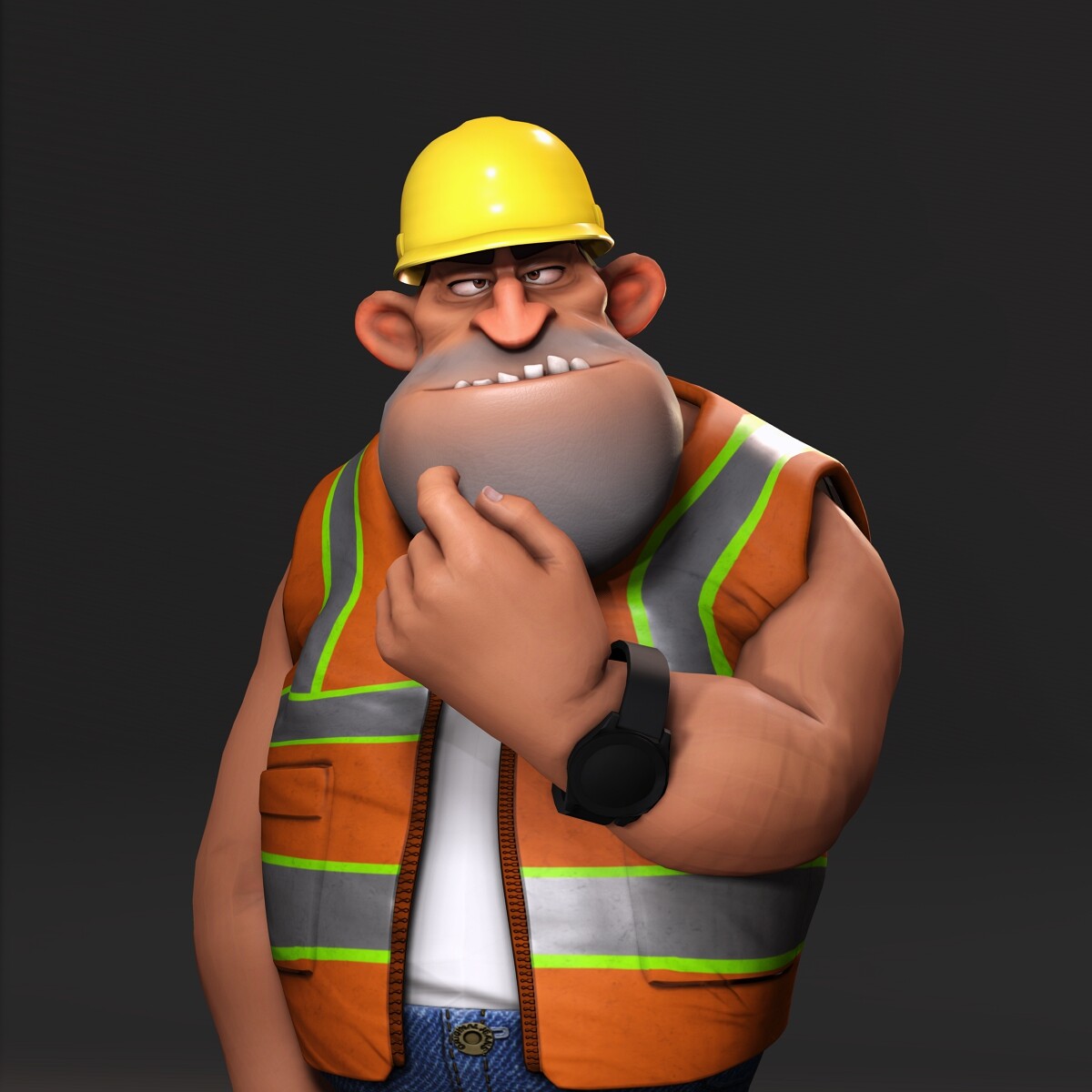 ArtStation - Toon Grumbler for Character Creator