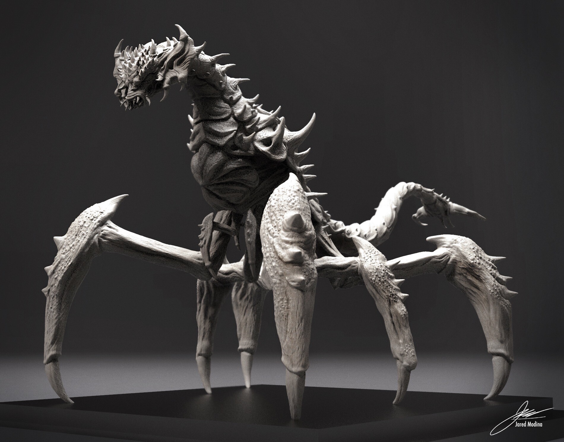 MonsterVerse Destroyah Redesign (Juvenile Form) Redesign Concept Art by ...