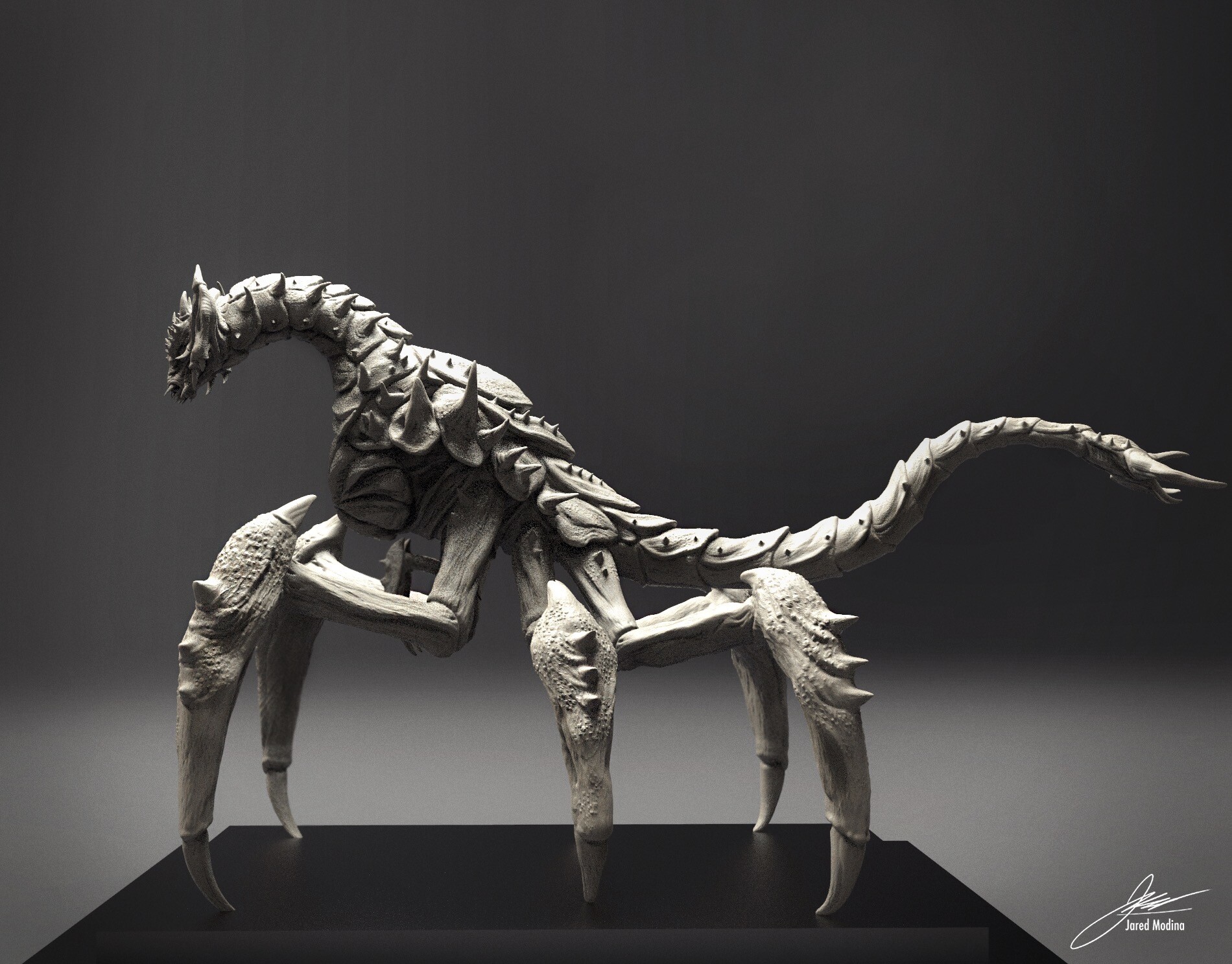 MonsterVerse Destroyah Redesign (Juvenile Form) Redesign Concept Art by ...