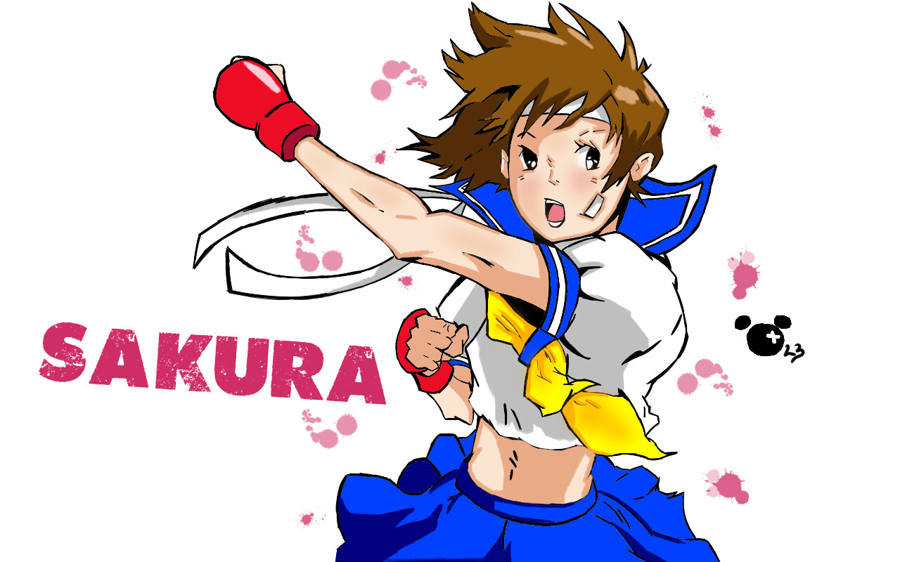 ArtStation - Sakura: Street Fighter