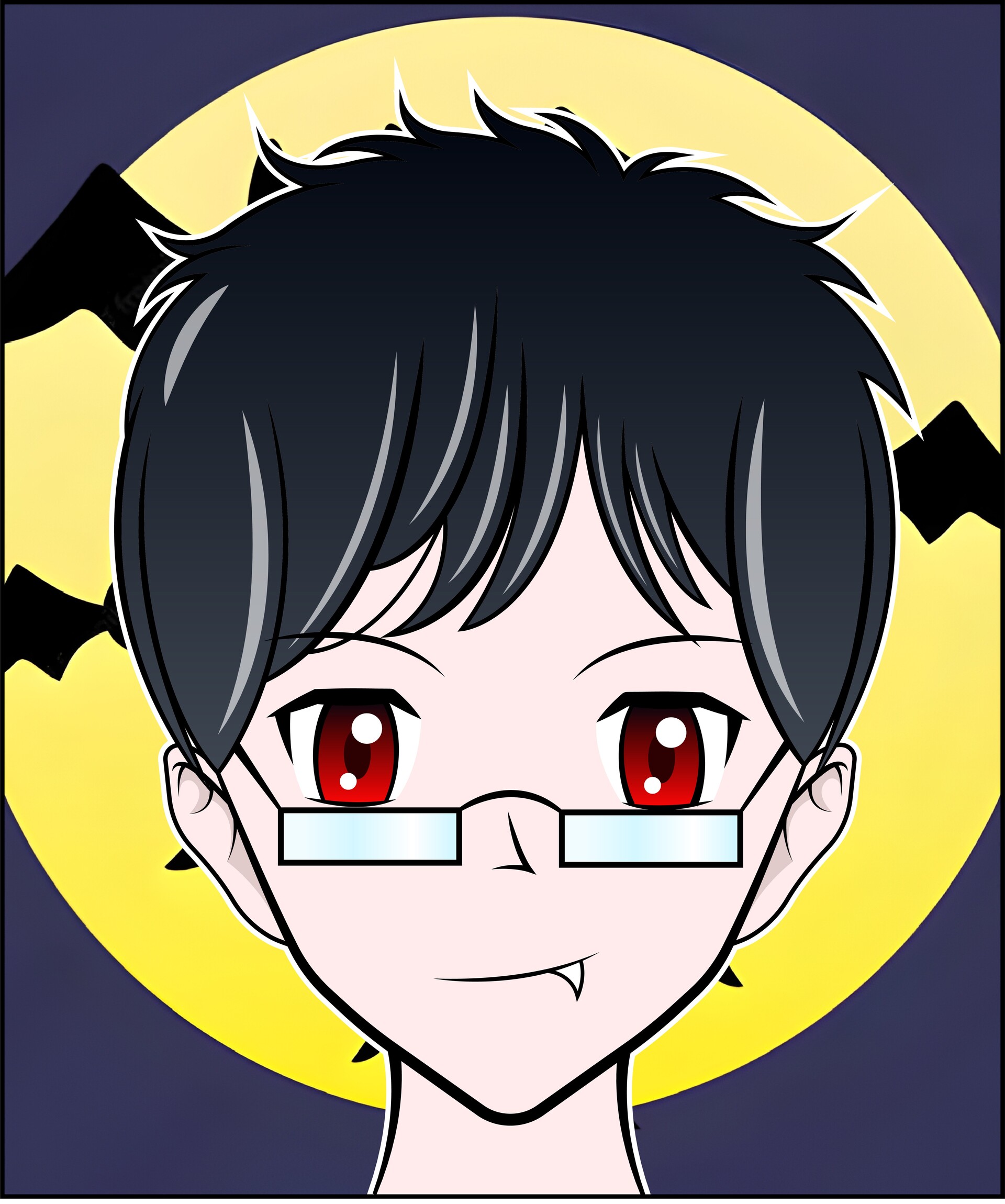 ArtStation - Vampire headshot..