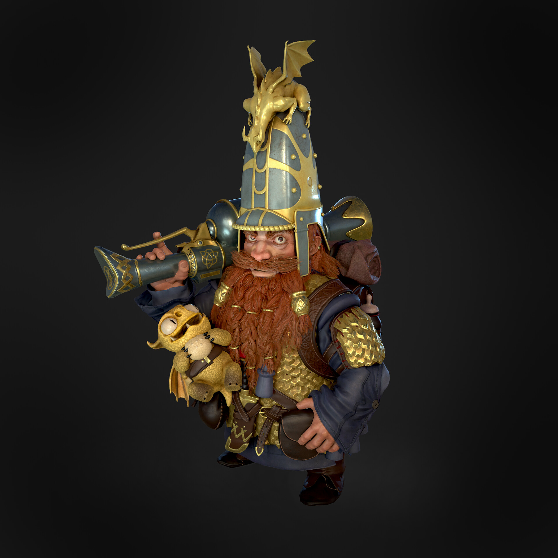 ArtStation - Gnom: Dragon’s Rise: The Forgotten Realms