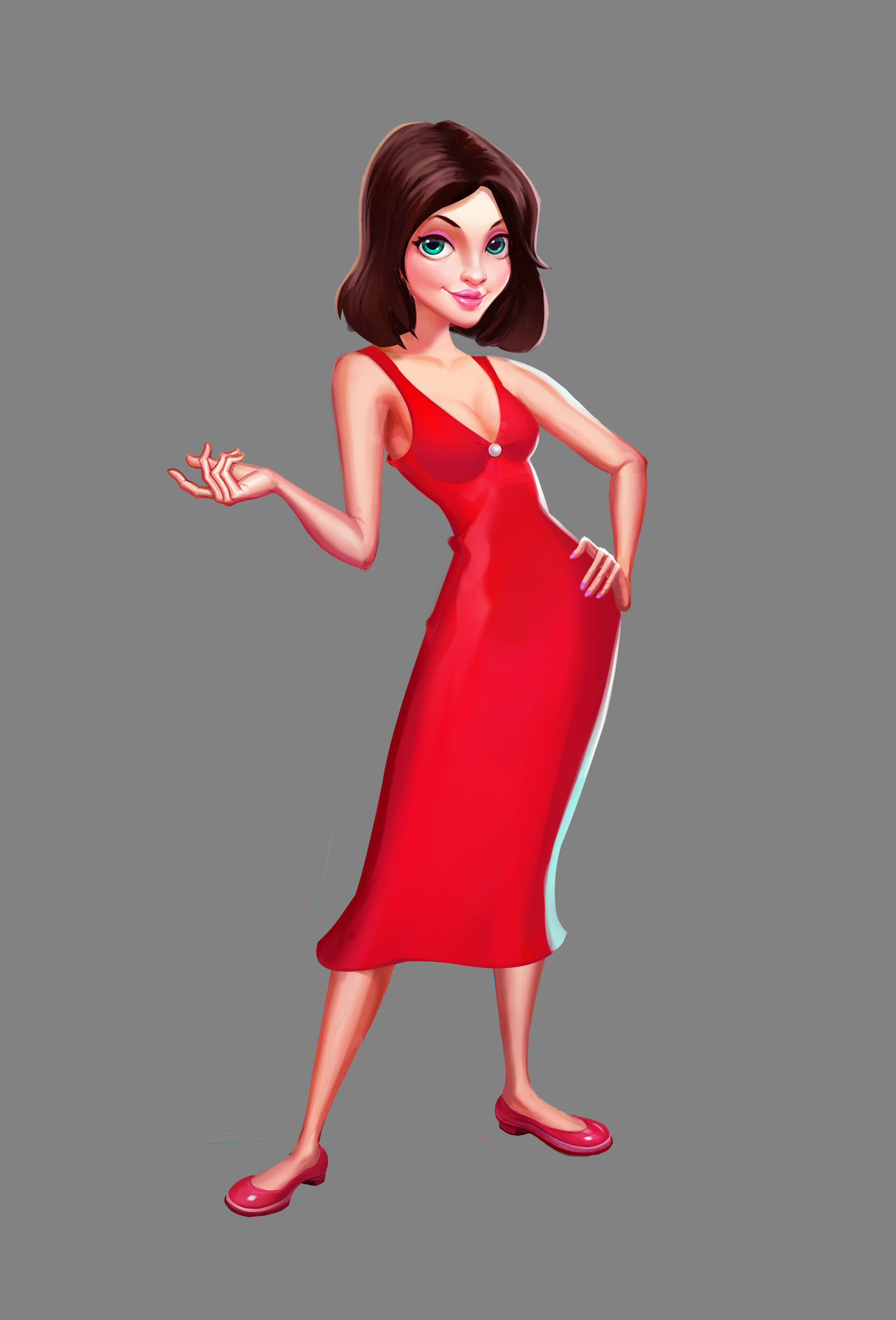 ArtStation - Party girl