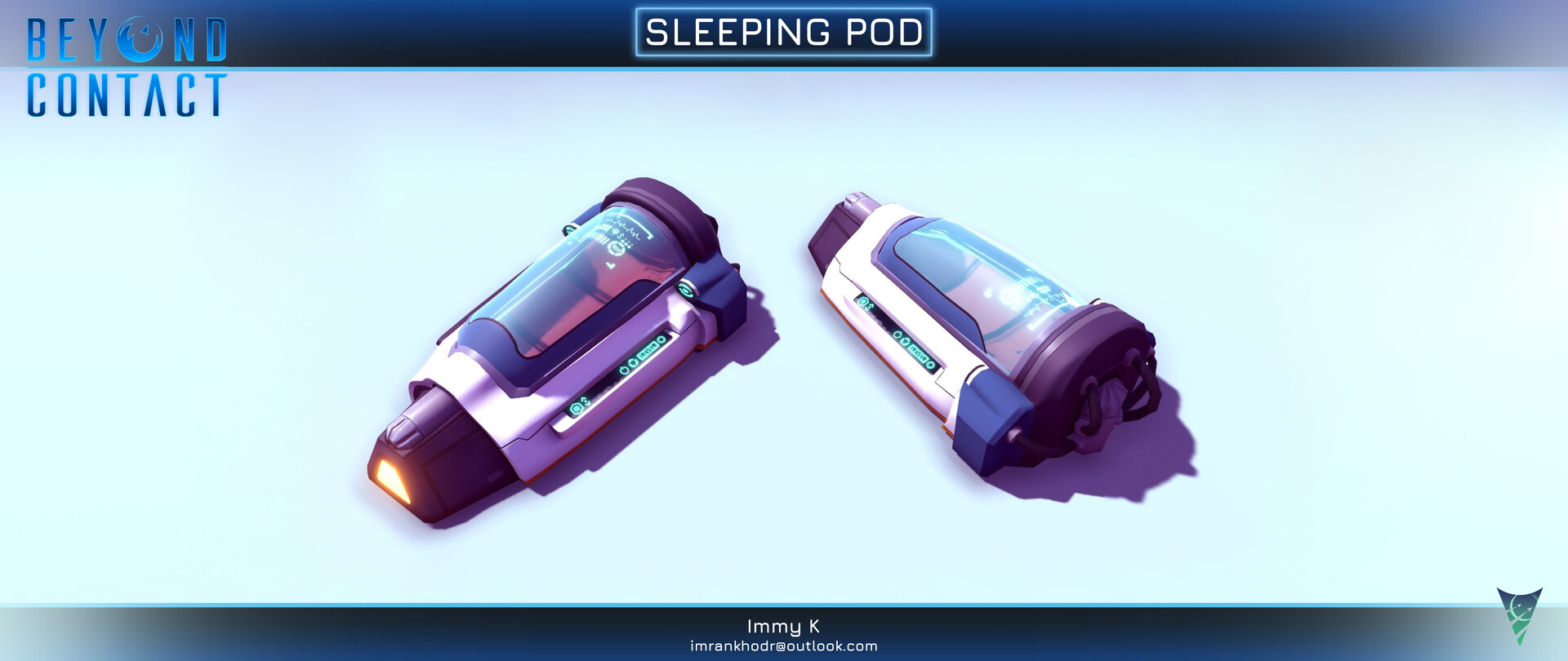 Immy's Art - Beyond Contact: Sleep Pod