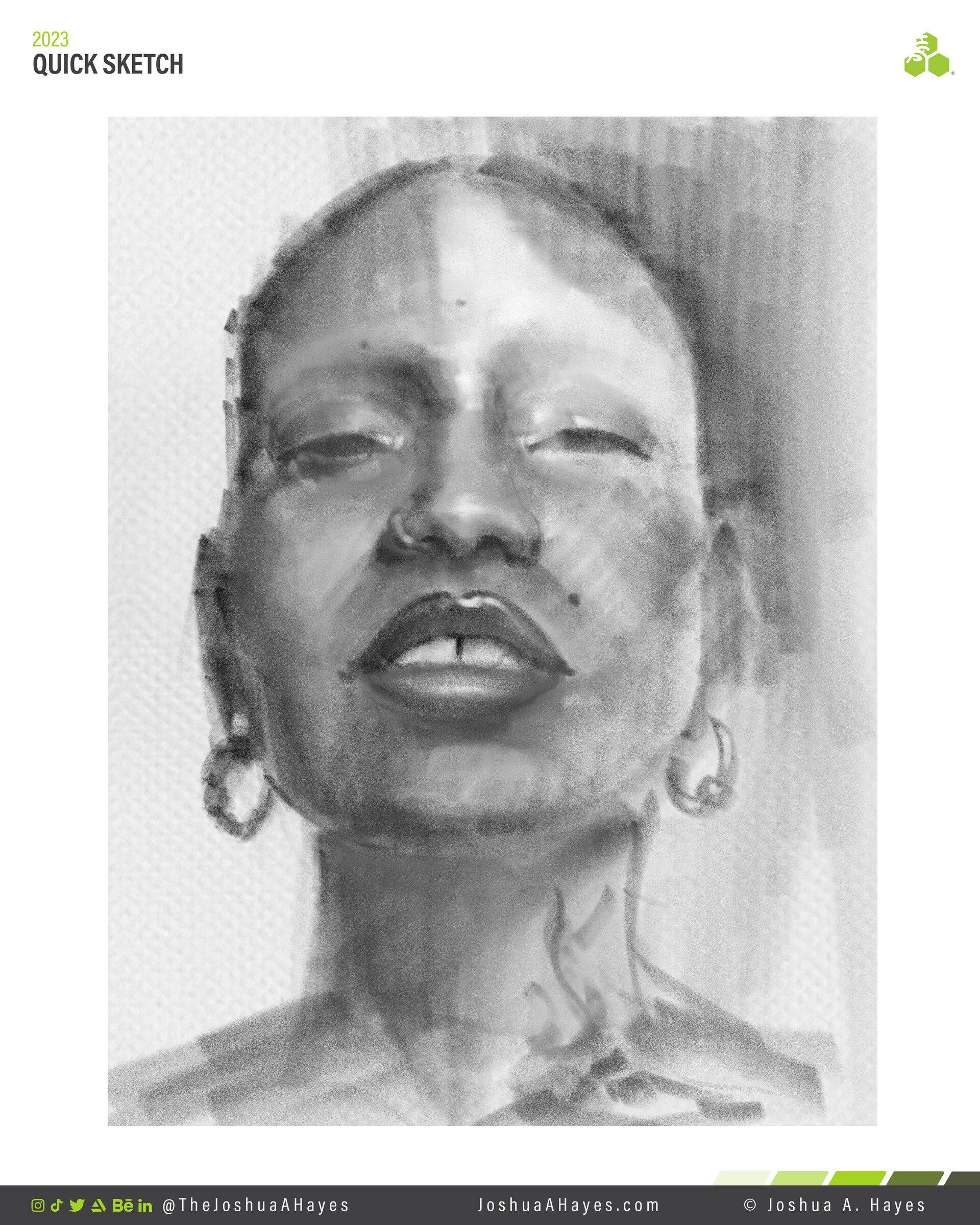 ArtStation - Quick Portrait Studies - 2023