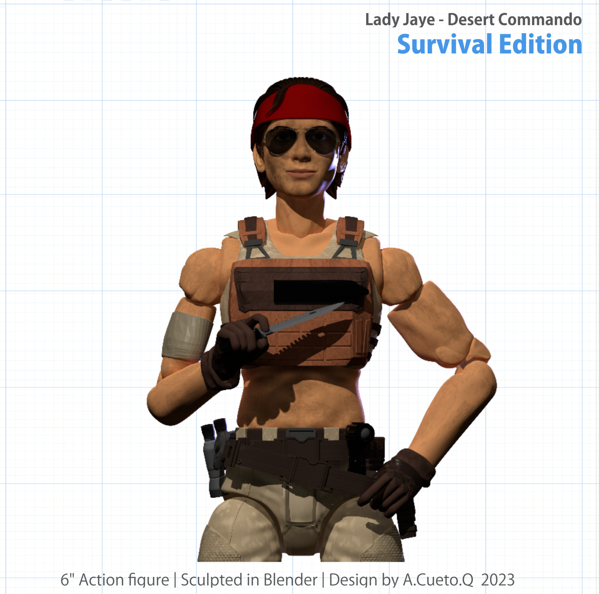 Alexander Crafter - Lady Jaye: Desert Commando