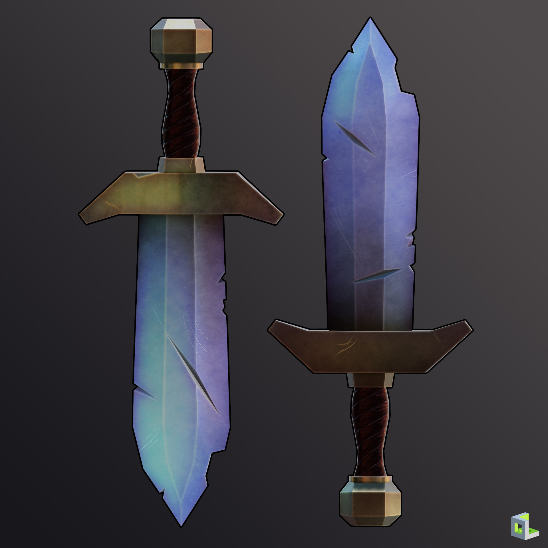Oliver Loftus - Tiny Sword, Low Poly, Stylized Weapon
