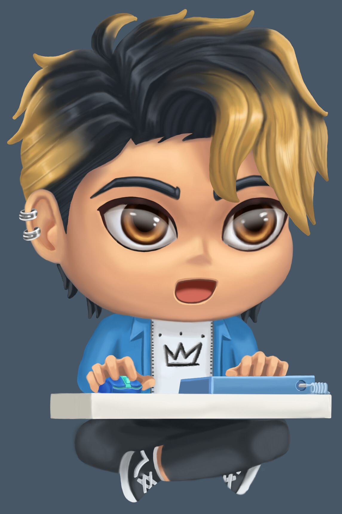 ArtStation - Self-Portrait Chibi-fied