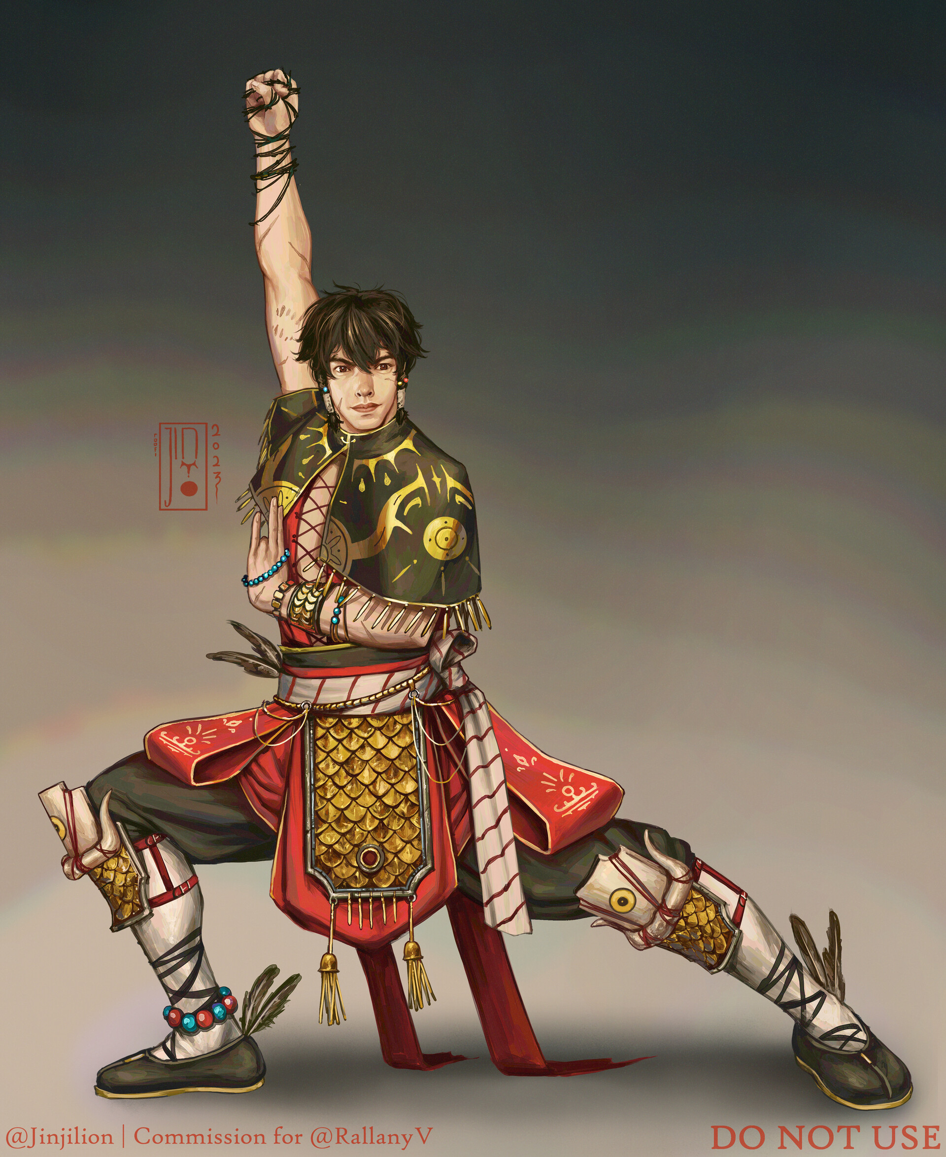 ArtStation - Warrior Monk