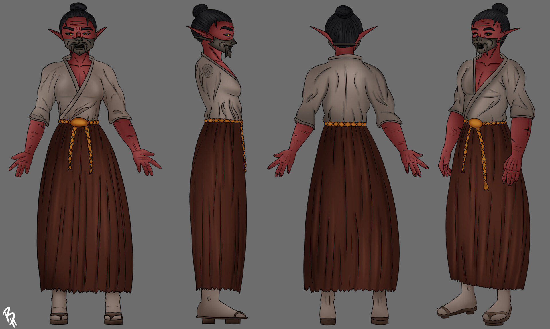 ArtStation - Oni Character Pack