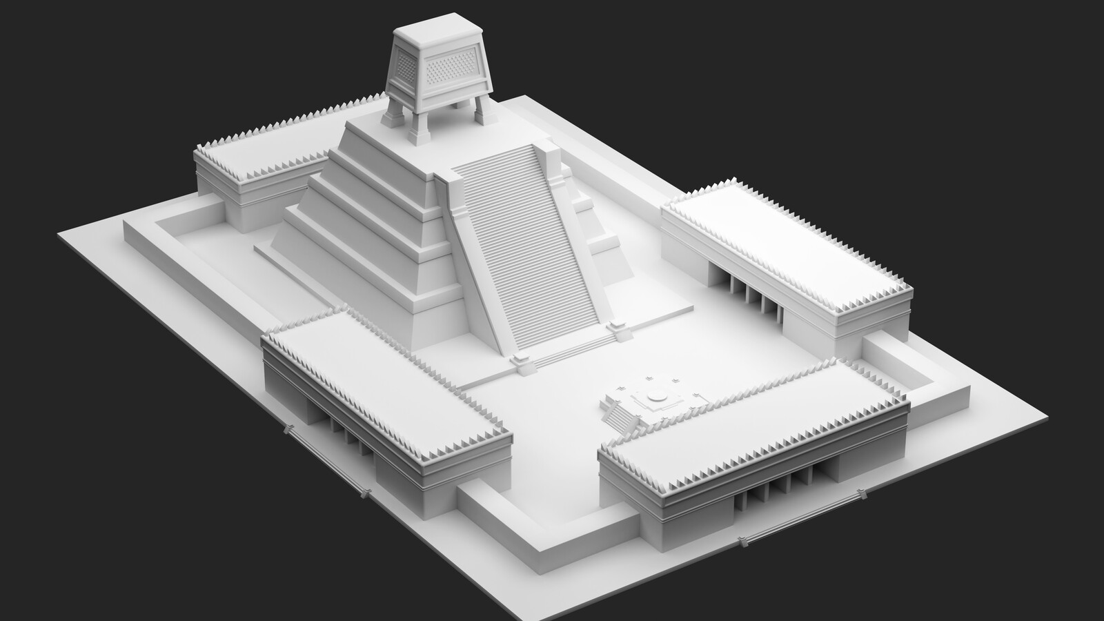 Judyta Rdzanek - Tenochtitlán Reconstruction - The Sun Temple