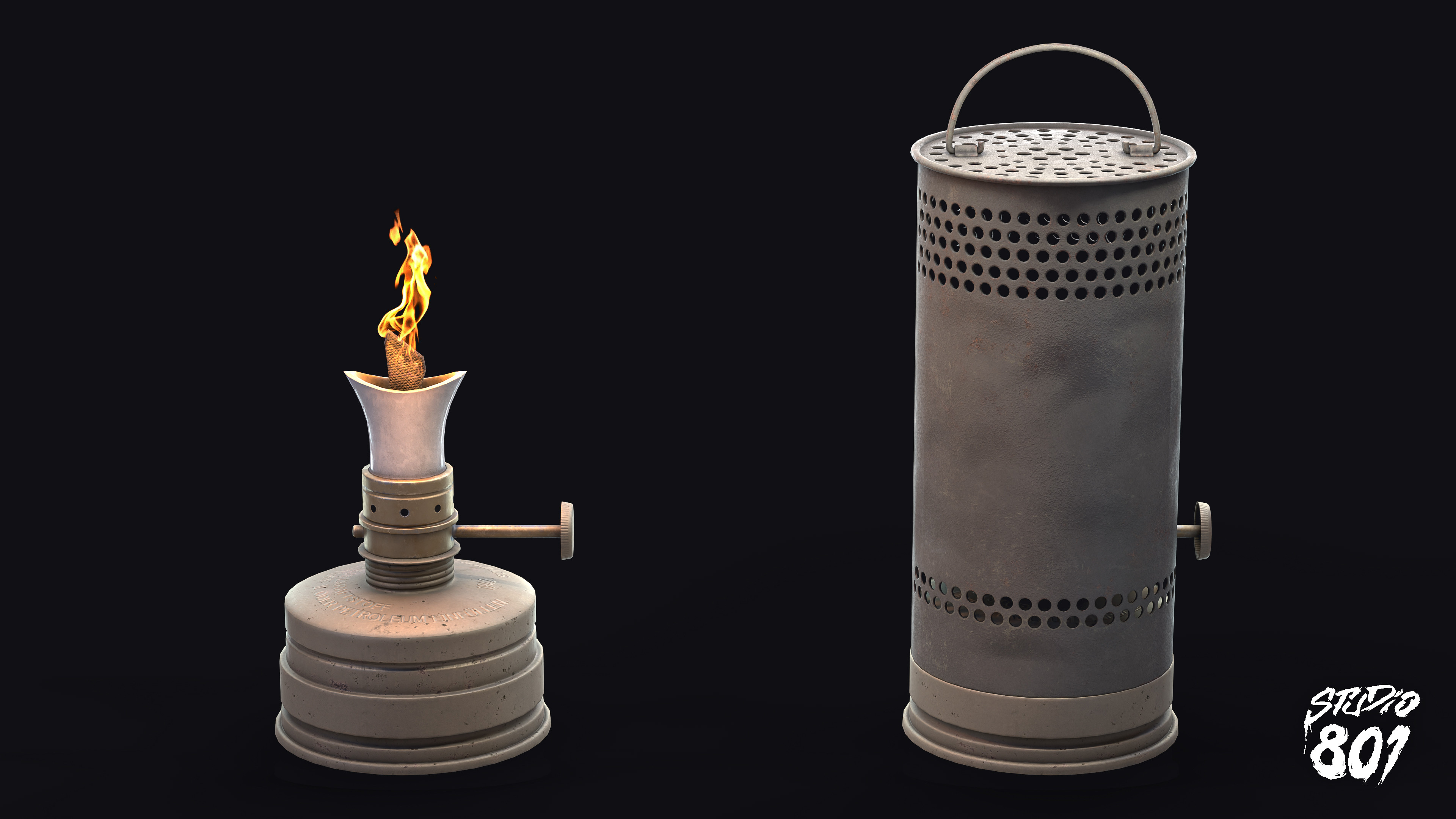 Game Development - Metal Old Lamps