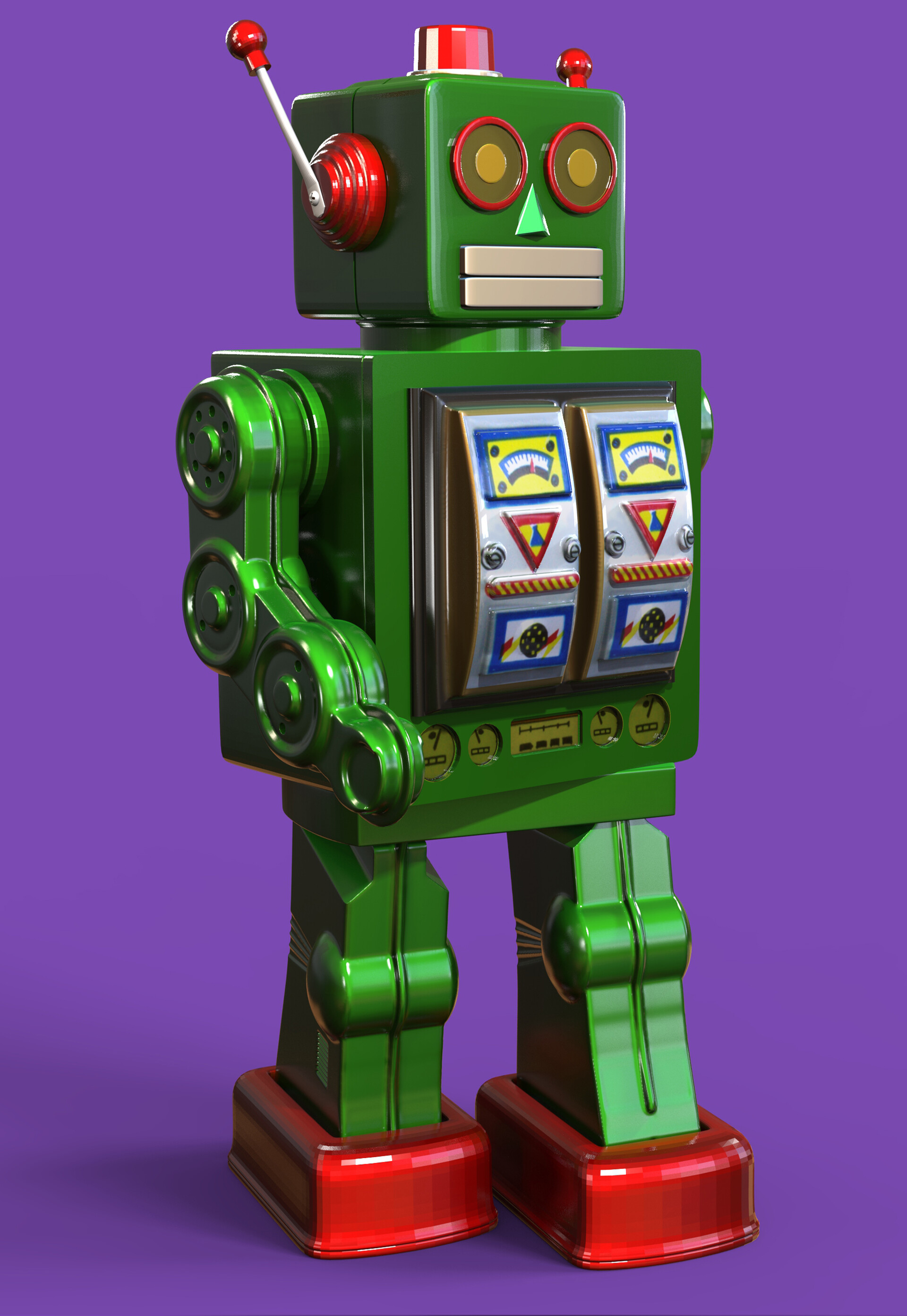 ArtStation - Large Robot Toy