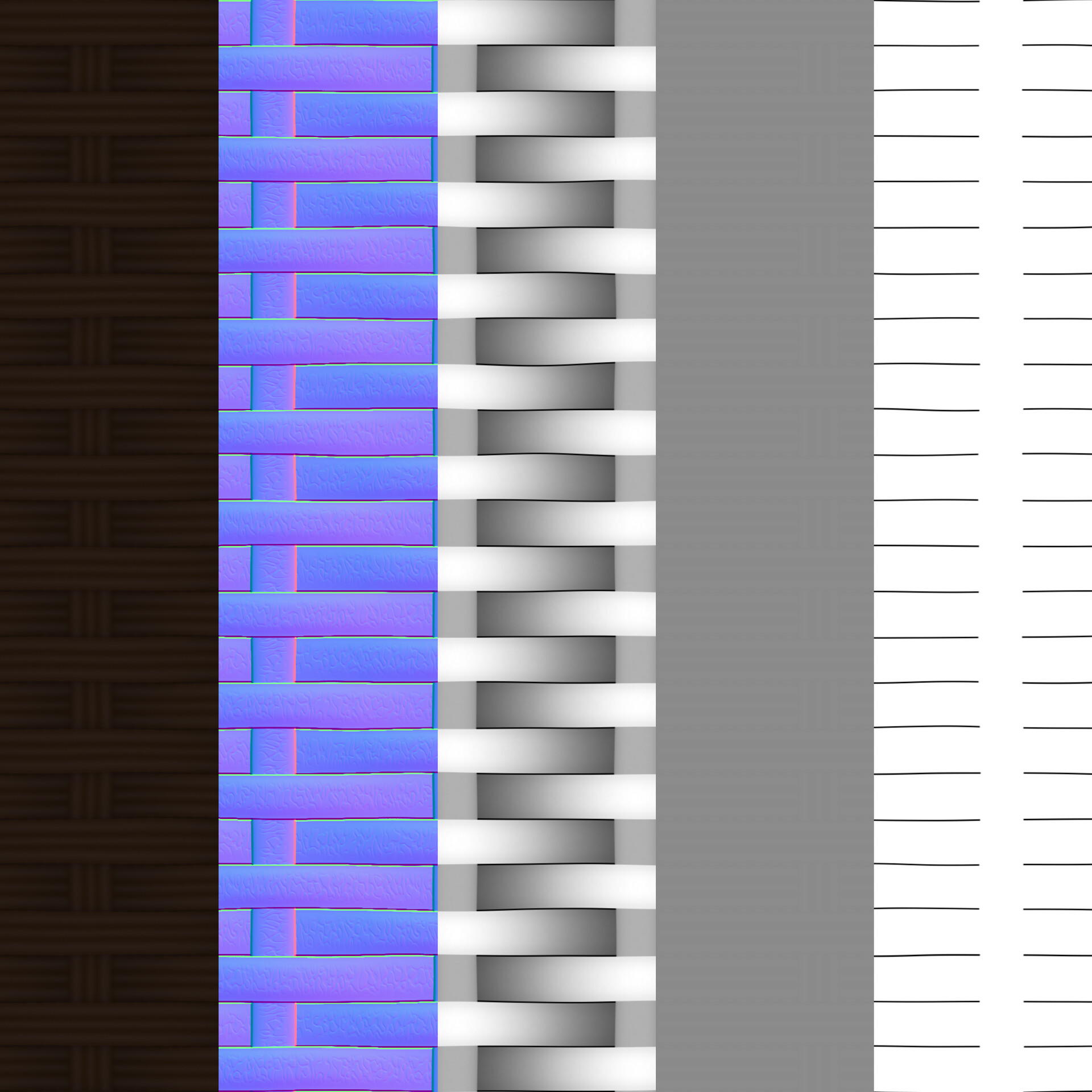 Paul Chamberlain - Flexsteel Wicker Material - Substance Designer