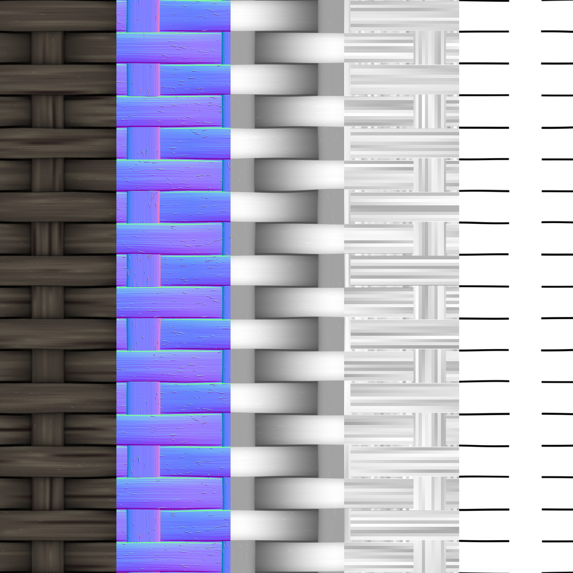 Paul Chamberlain - Flexsteel Wicker Material - Substance Designer