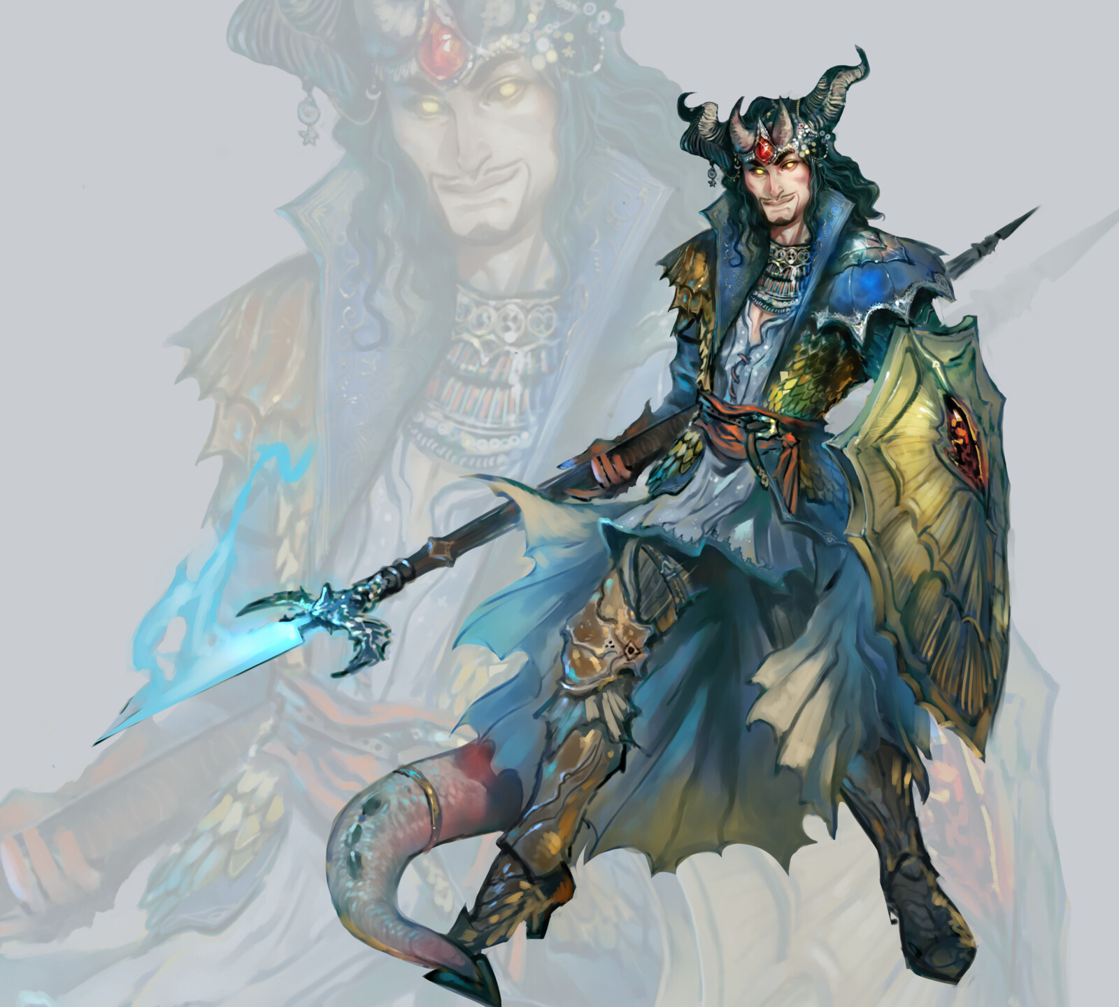 Chris Yarbrough - Tiefling Commission