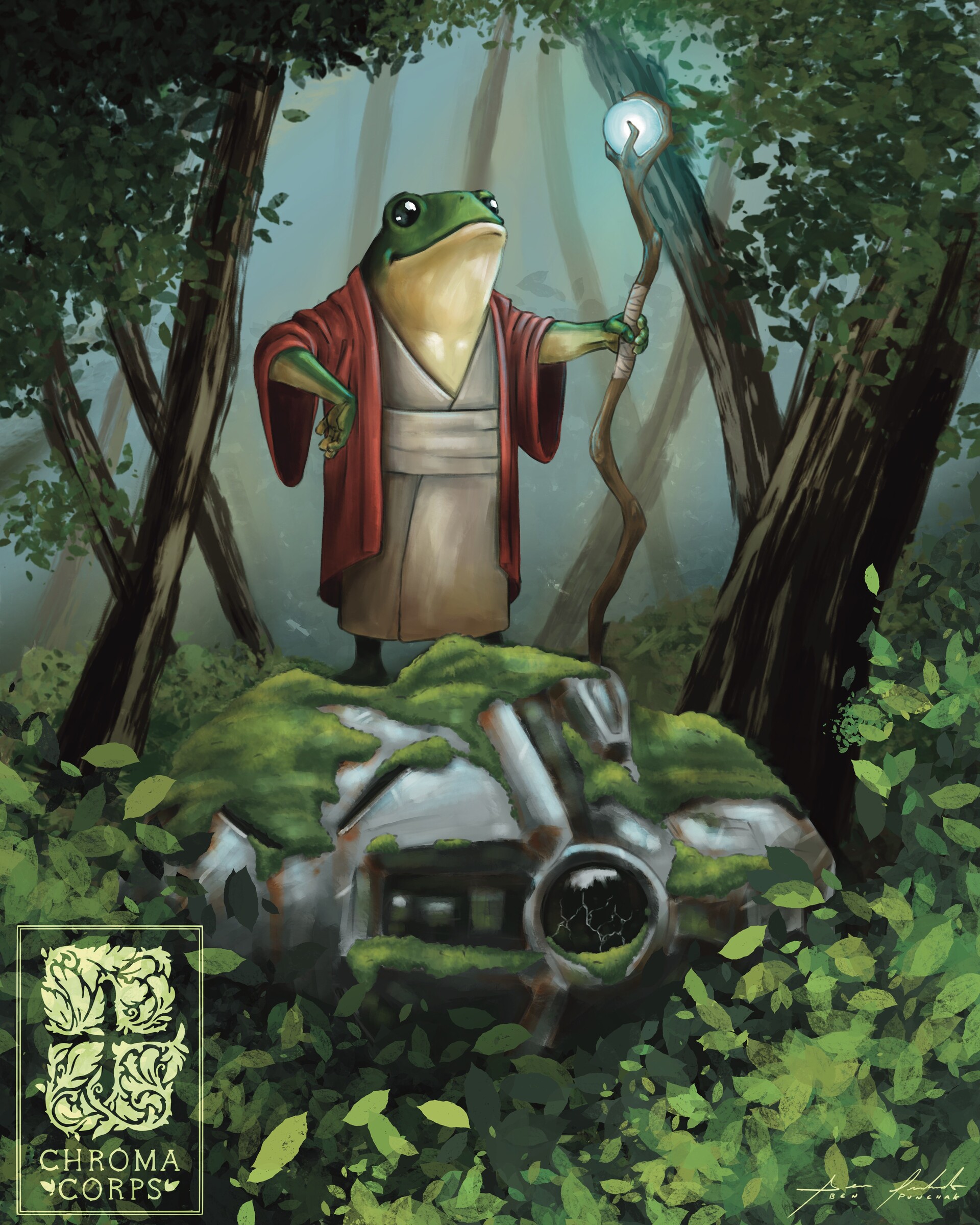 ArtStation - Grubba, 2023 Chroma Corp Submission