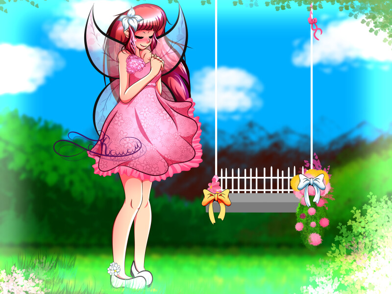 ArtStation - Pink Fairy