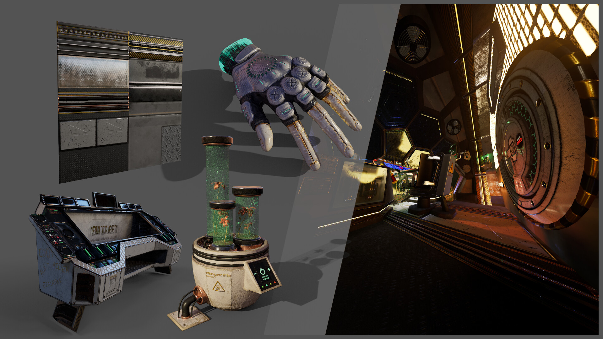 ArtStation - VR team project - personal work