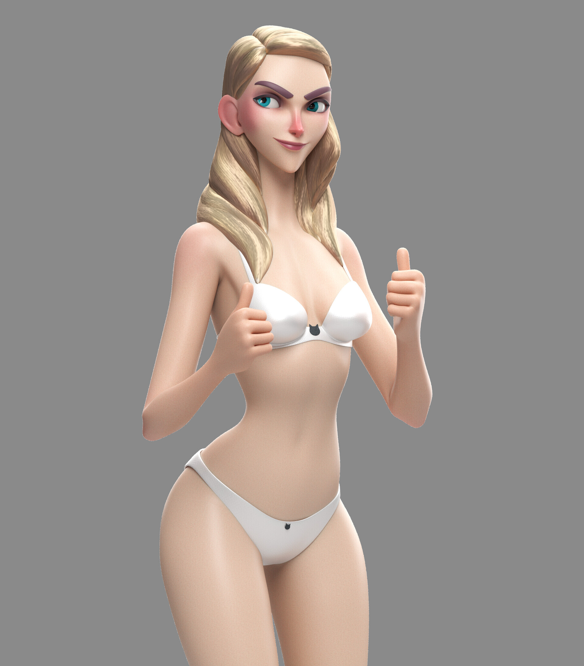 ArtStation - Bikini girl