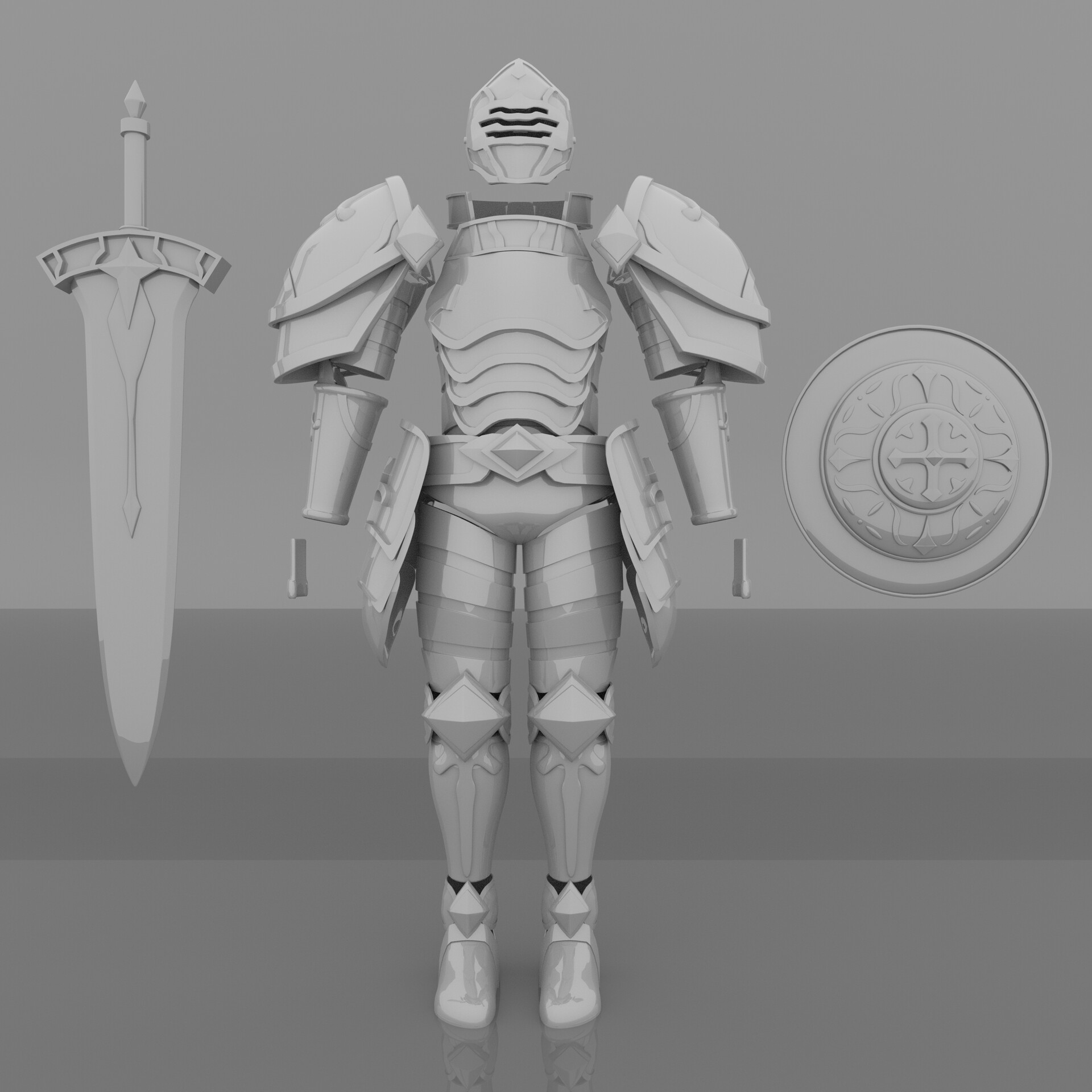 ArtStation - ARMADURA - ARC Skeleton knight cosplay