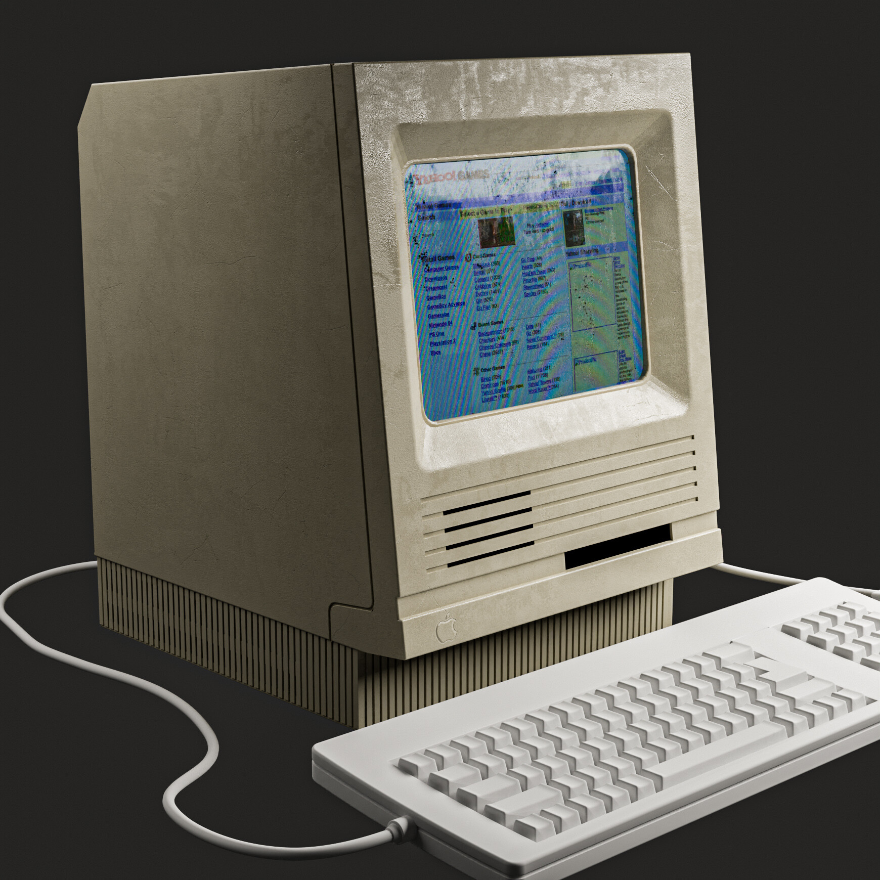 ArtStation - Apple Macintosh SE/30