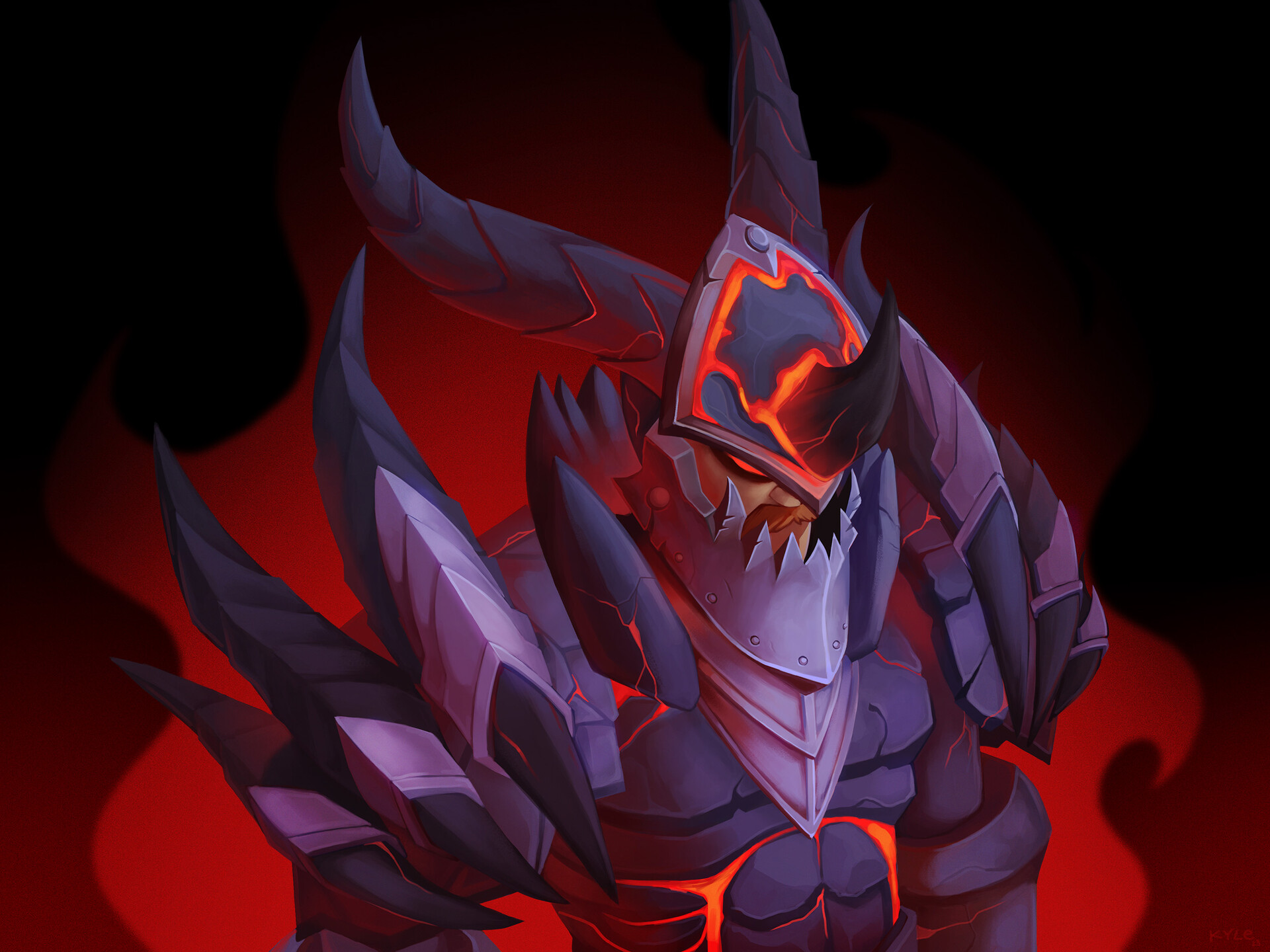 ArtStation - Warcraft Warrior Portrait