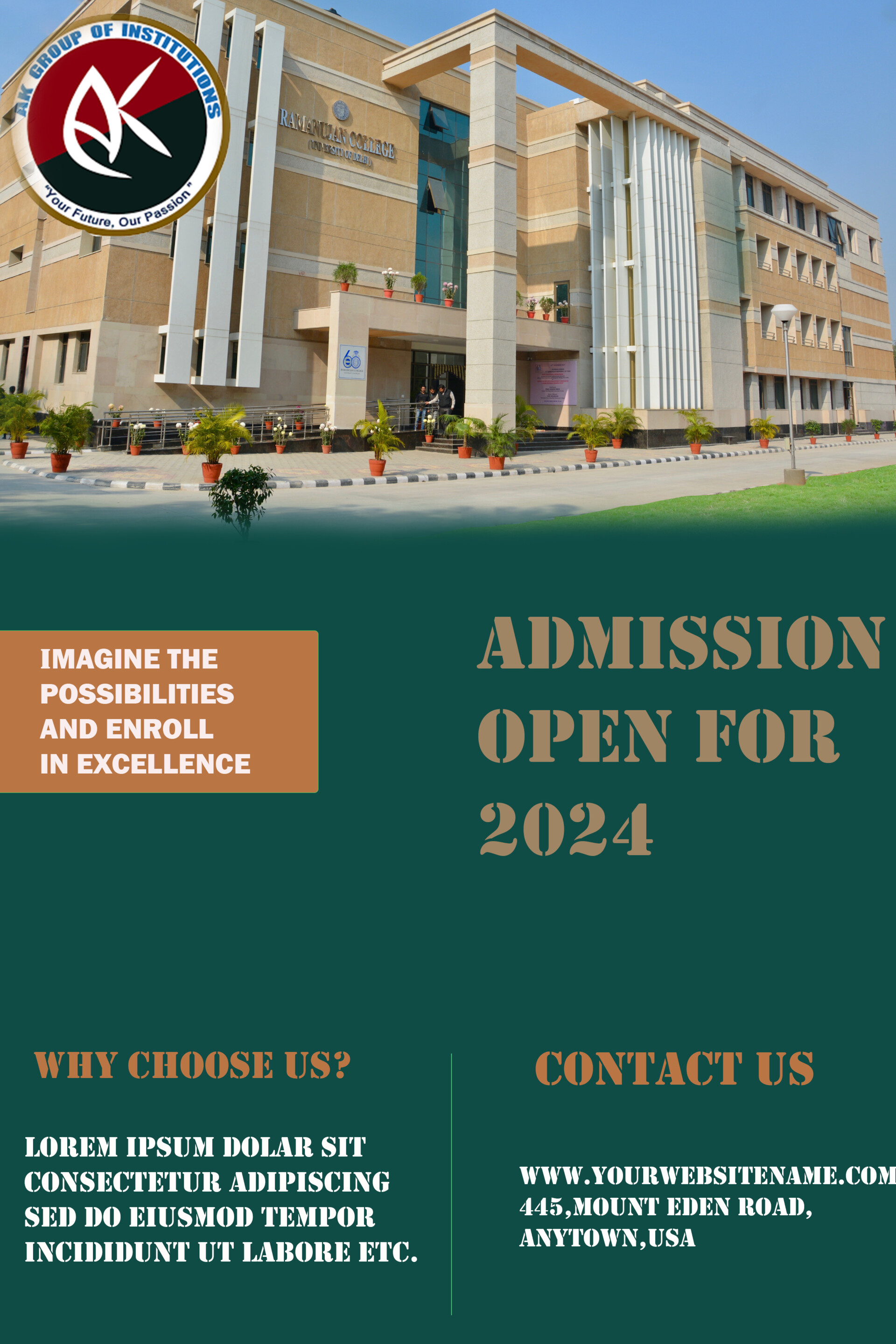 ArtStation - college poster