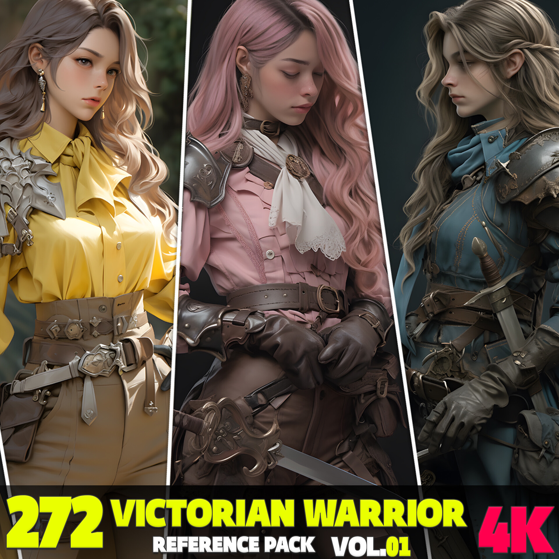 ArtStation - 272 4K Victorian-Concept Reference Pack Vol.01