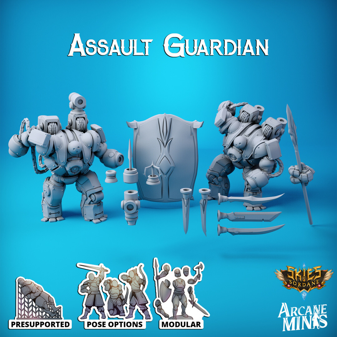 Arcane Minis: Shard Guardian — Assault by Andreo Magno — ProUser.Me