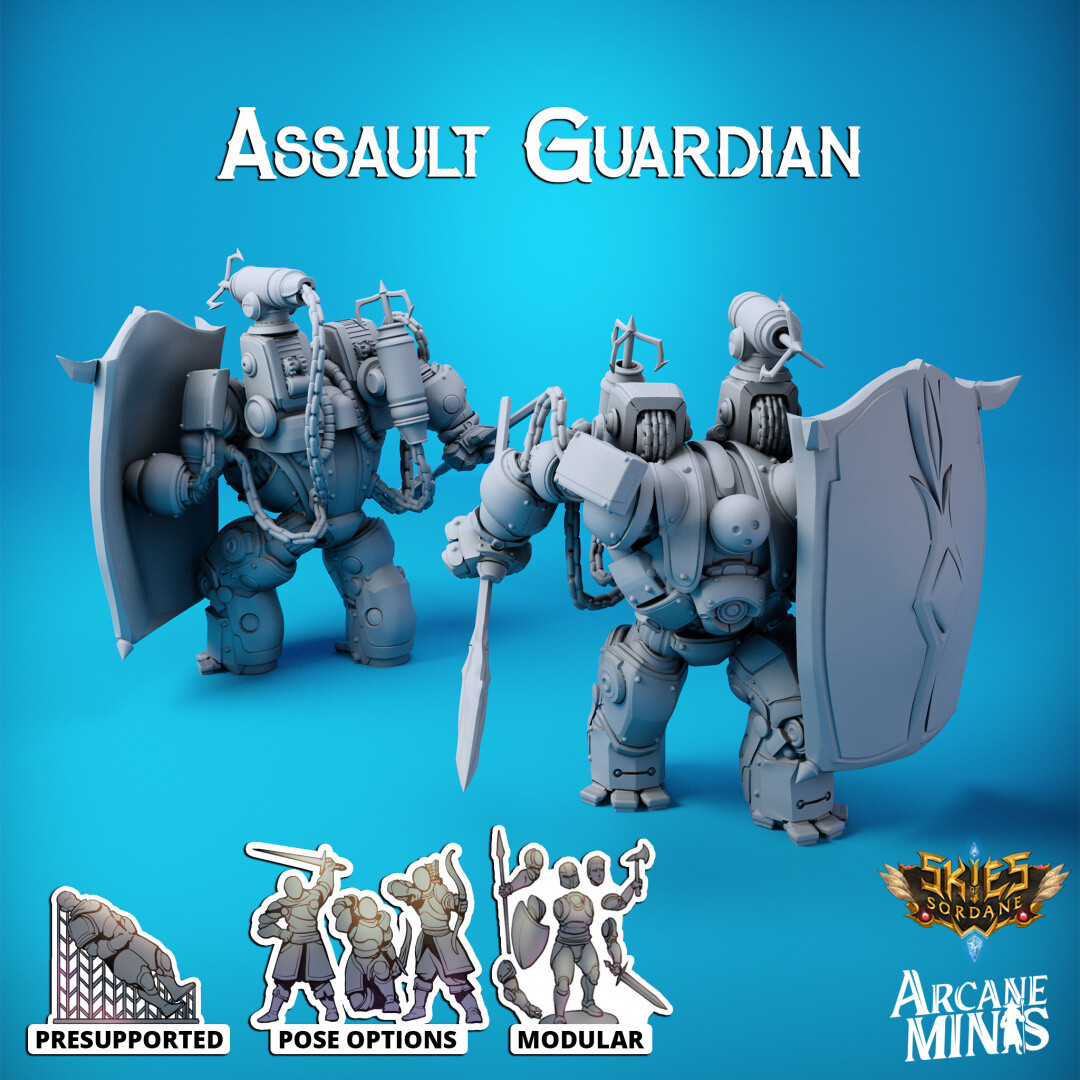Arcane Minis: Shard Guardian — Assault by Andreo Magno — ProUser.Me