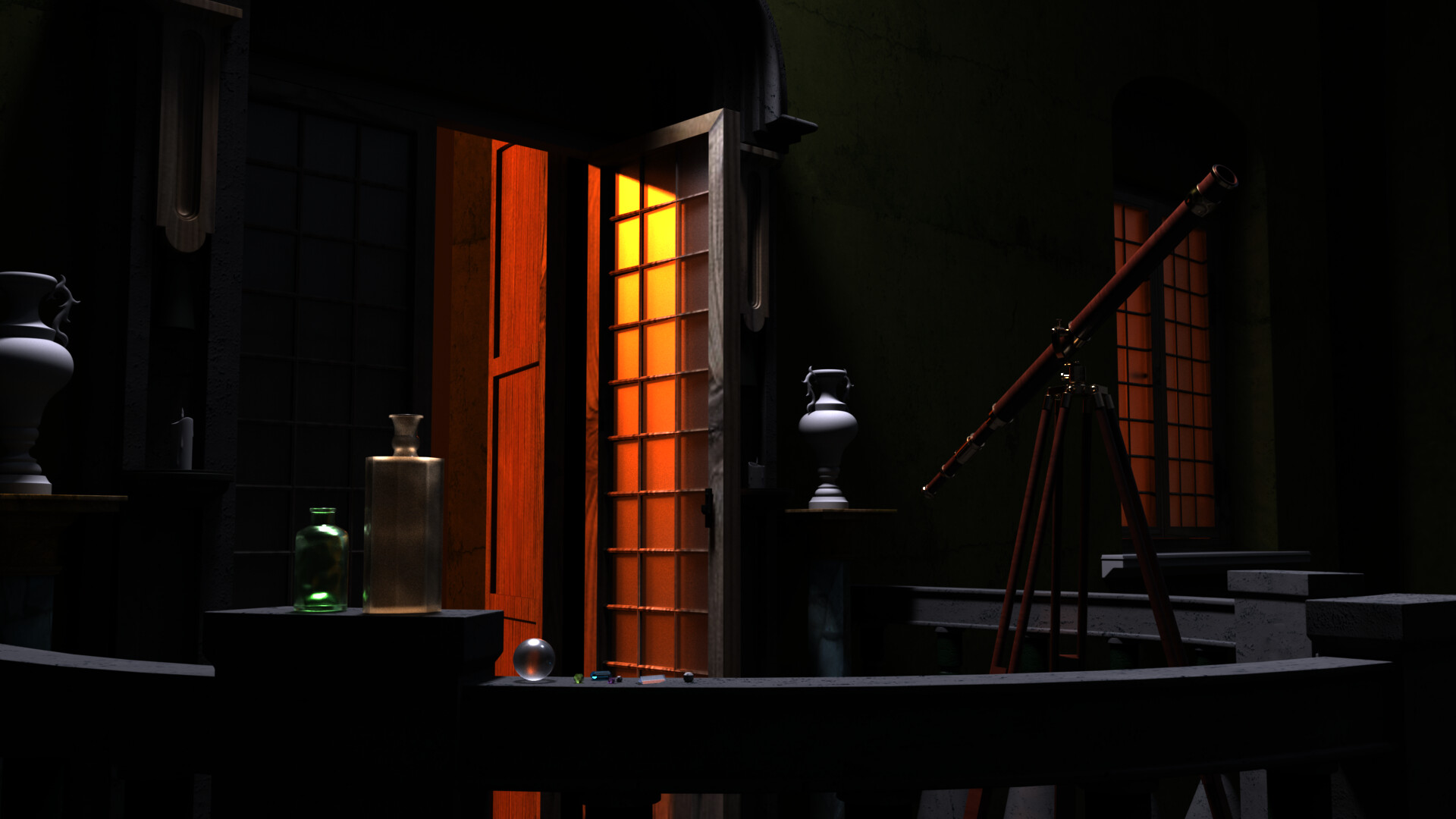 ArtStation - 3D_Lighting_Environment