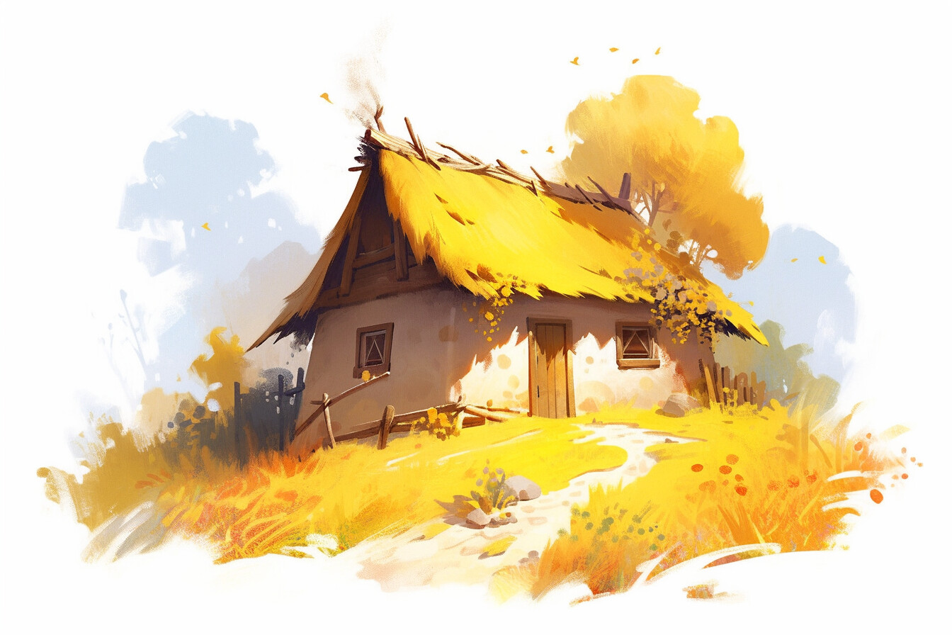 ArtStation - Yellow house