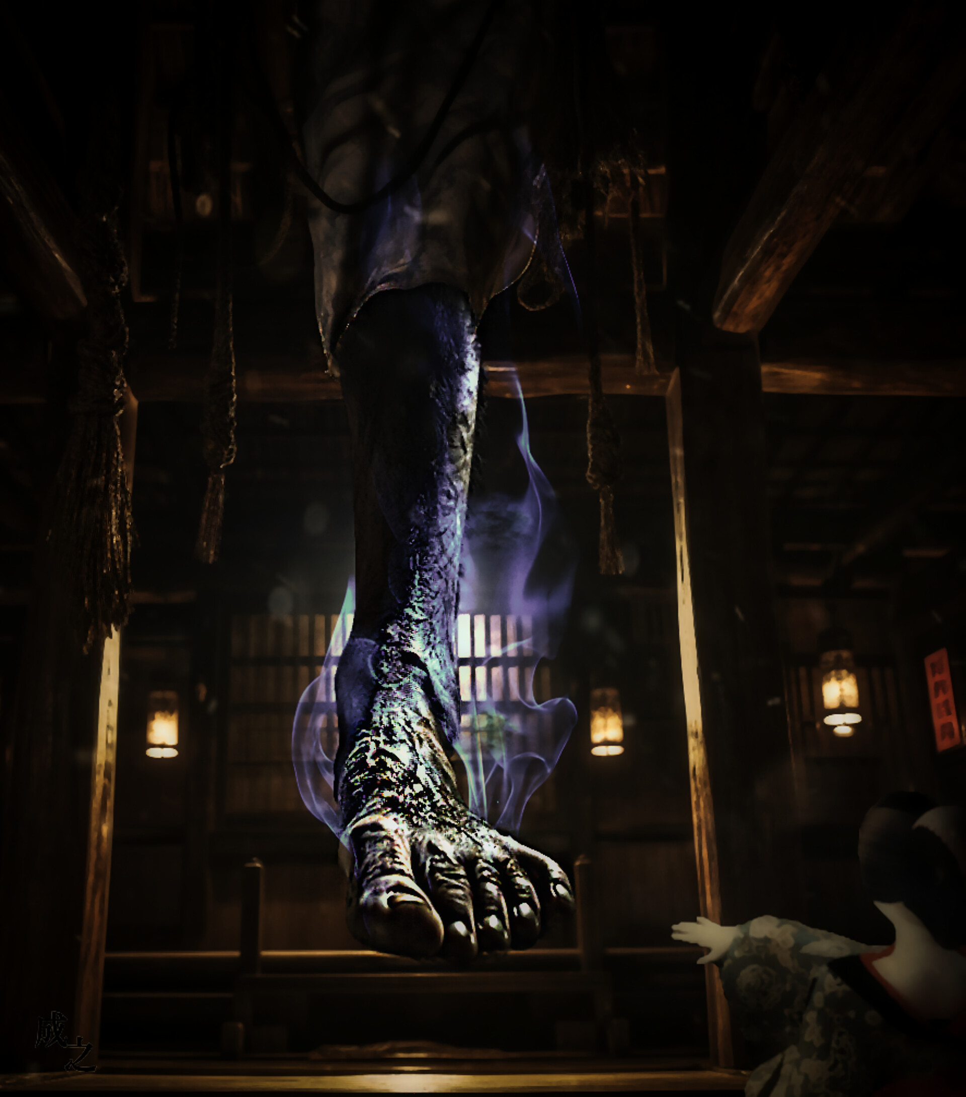 ArtStation - Ashiarai-yashiki ( from"The seven wonders of Honjo(Sumida ...