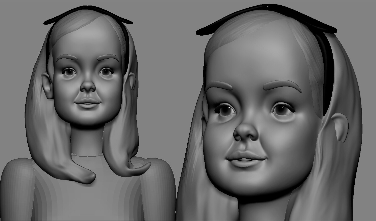 ArtStation - Elle Fanning cartoon sketch