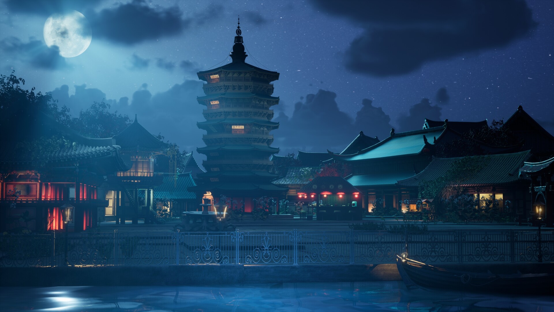 ArtStation - China Square-Unreal Engine 5