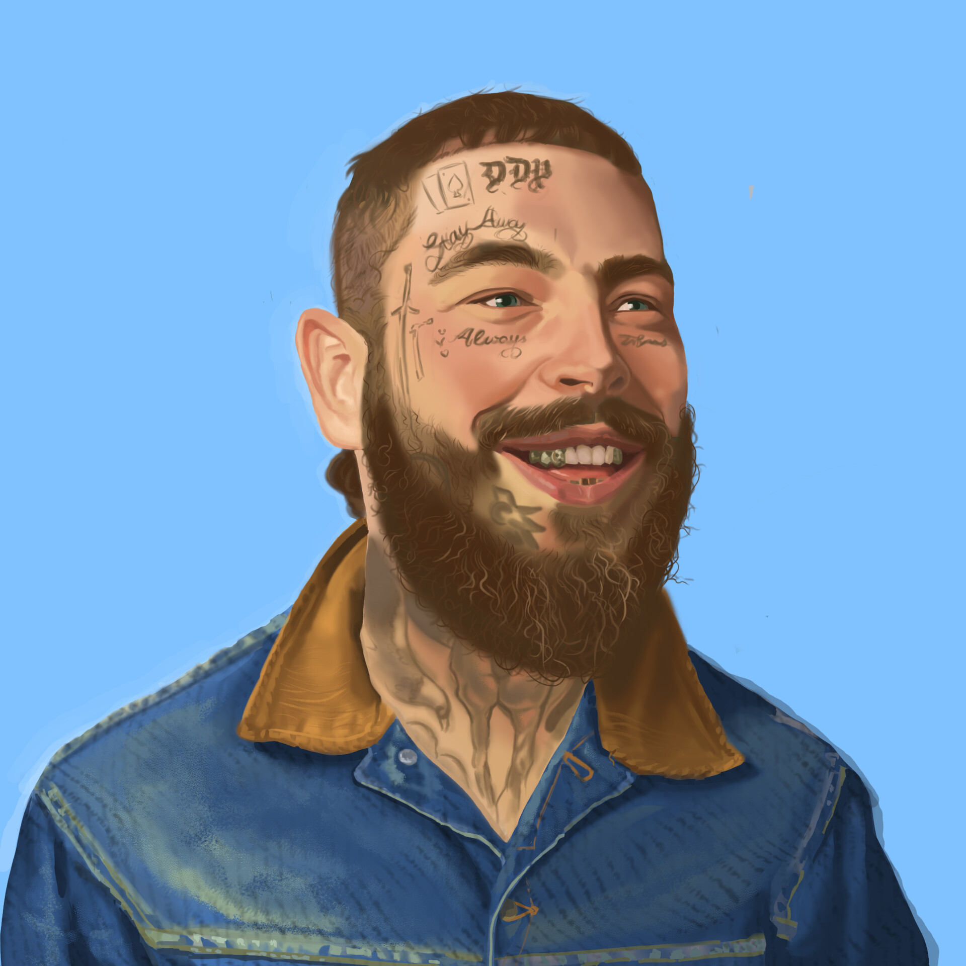ArtStation - Post malone