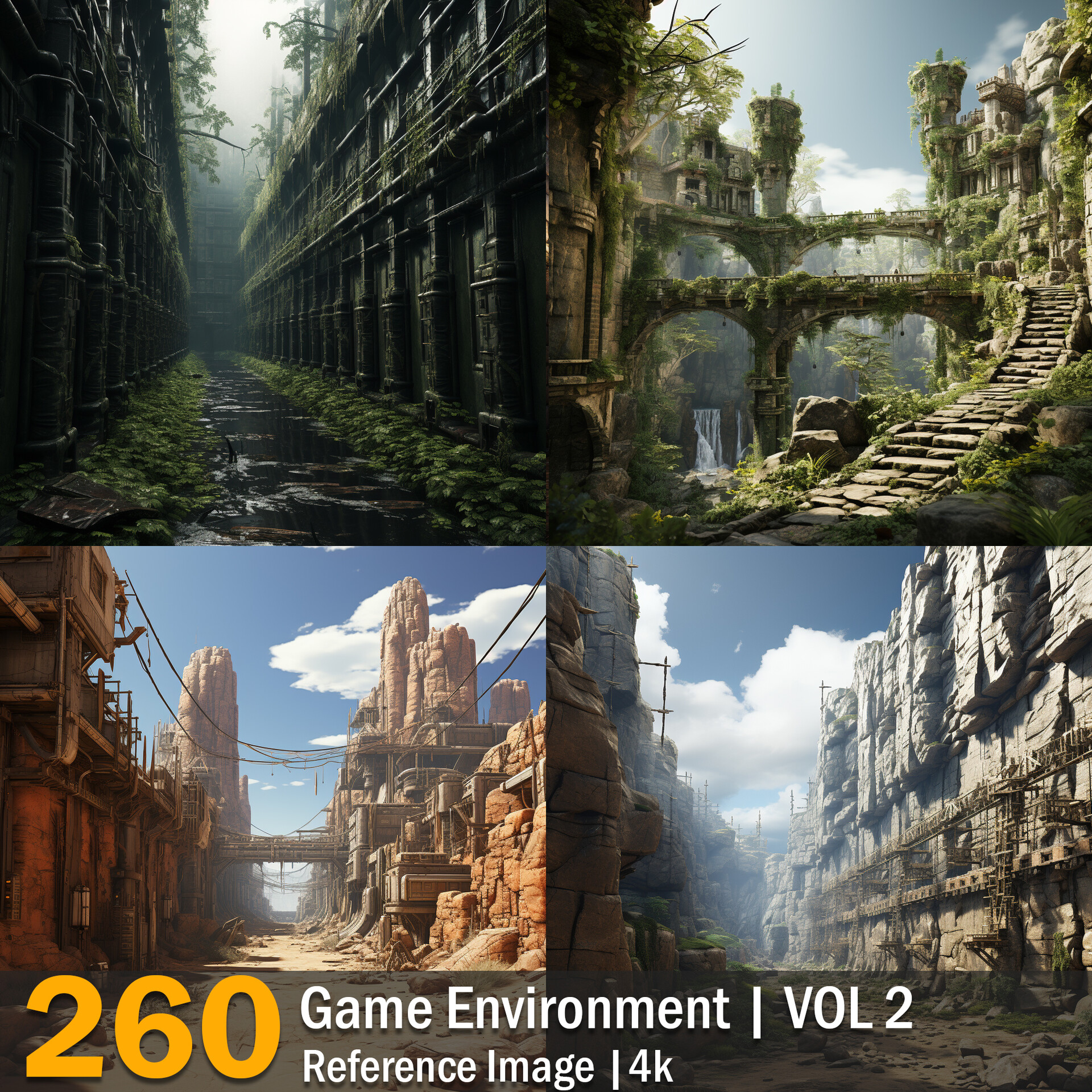 ArtStation - Game Environment | Reference Images | 4K | VOL 2