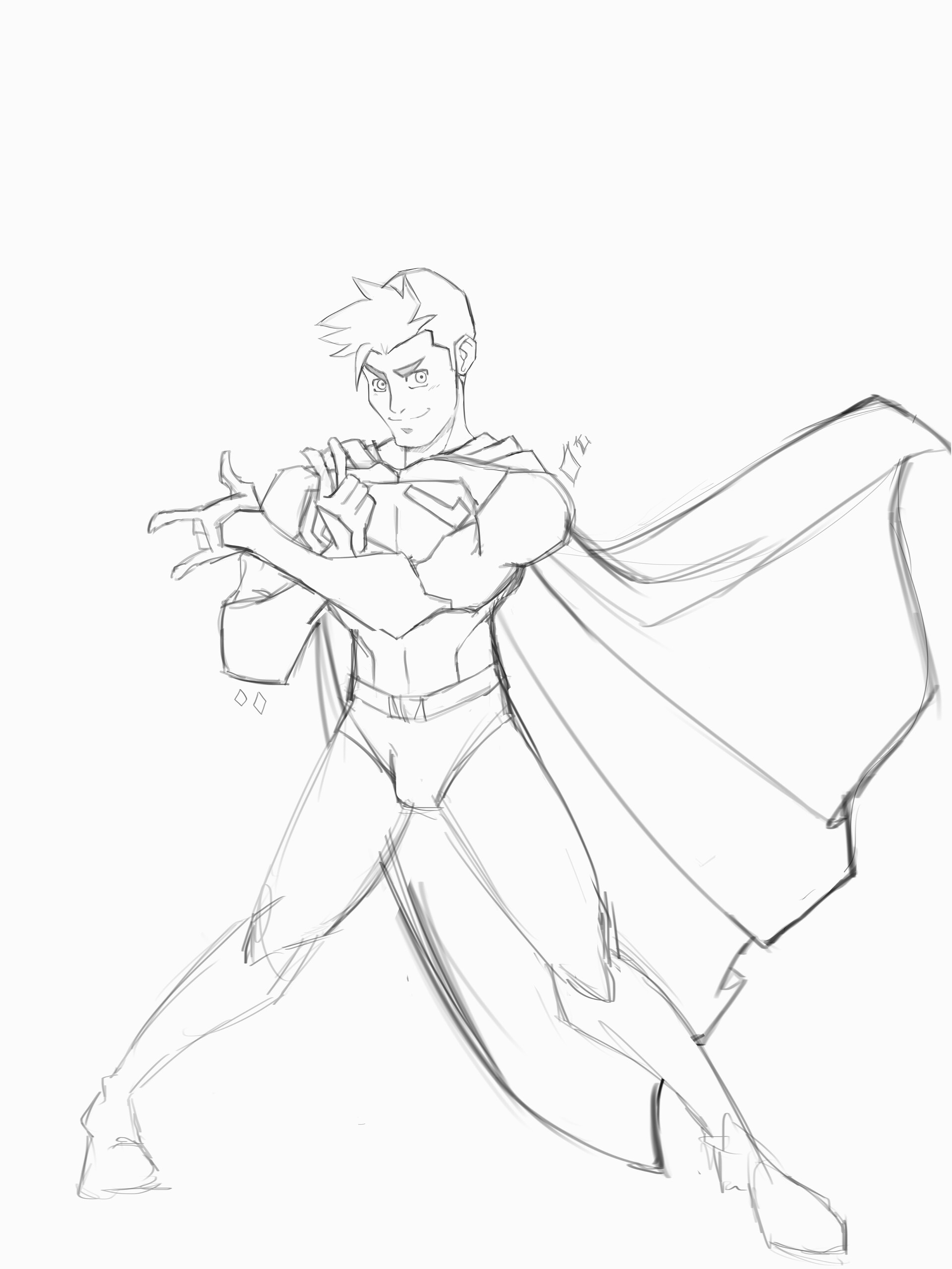 ArtStation - Magical Boy Superman